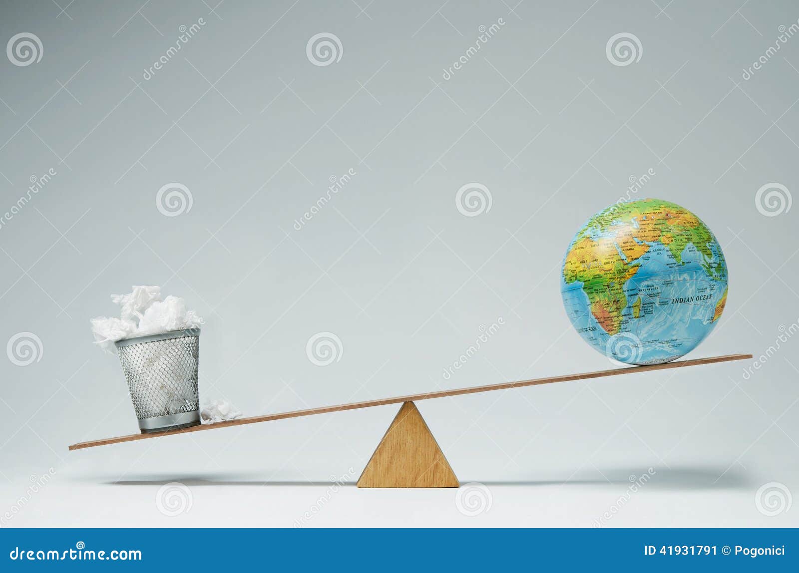 Disposable world stock image. Image of garbage, recycle - 41931791