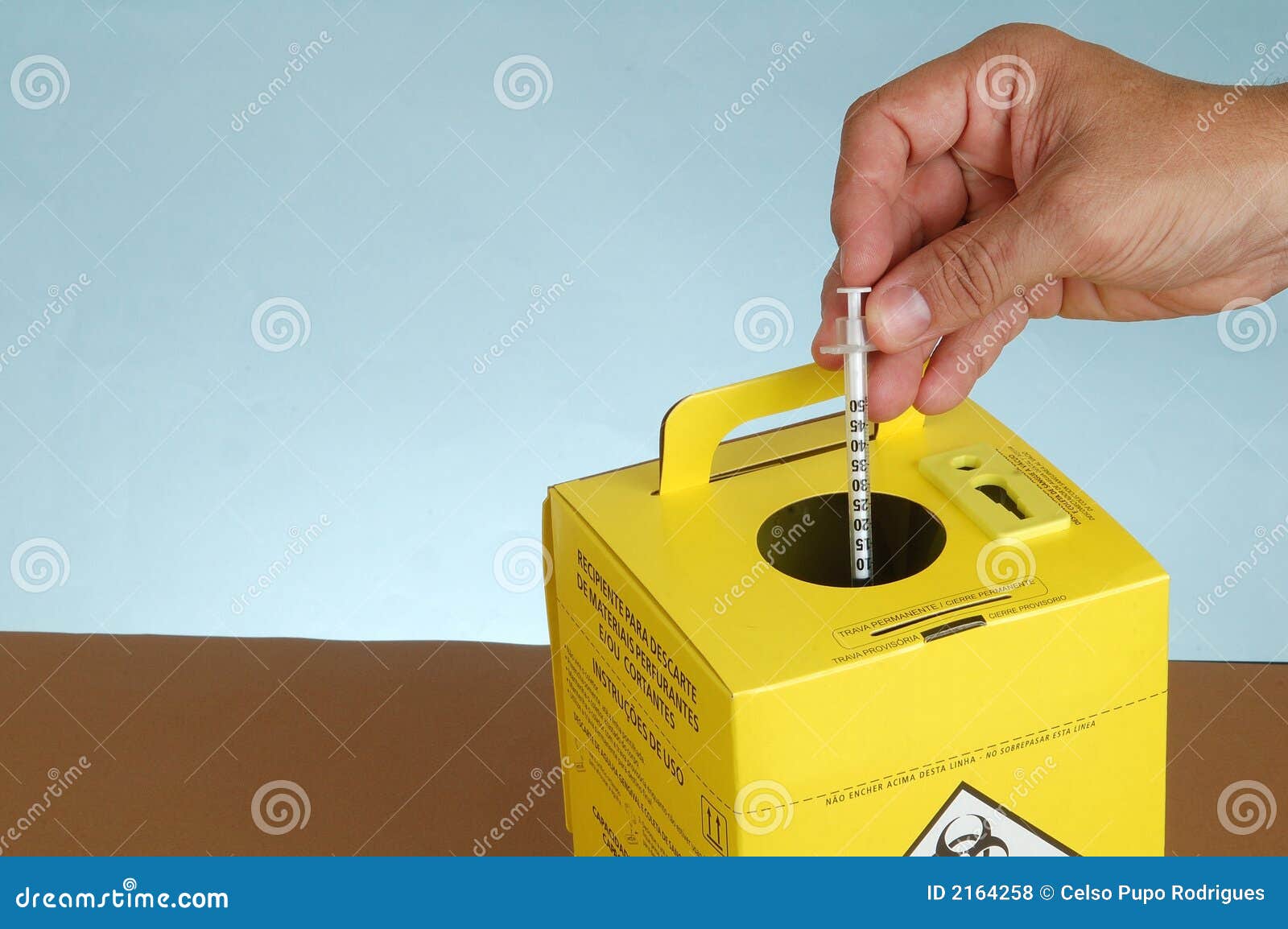 Disposal box stock photo. Image of work, place, healthcare - 2164258