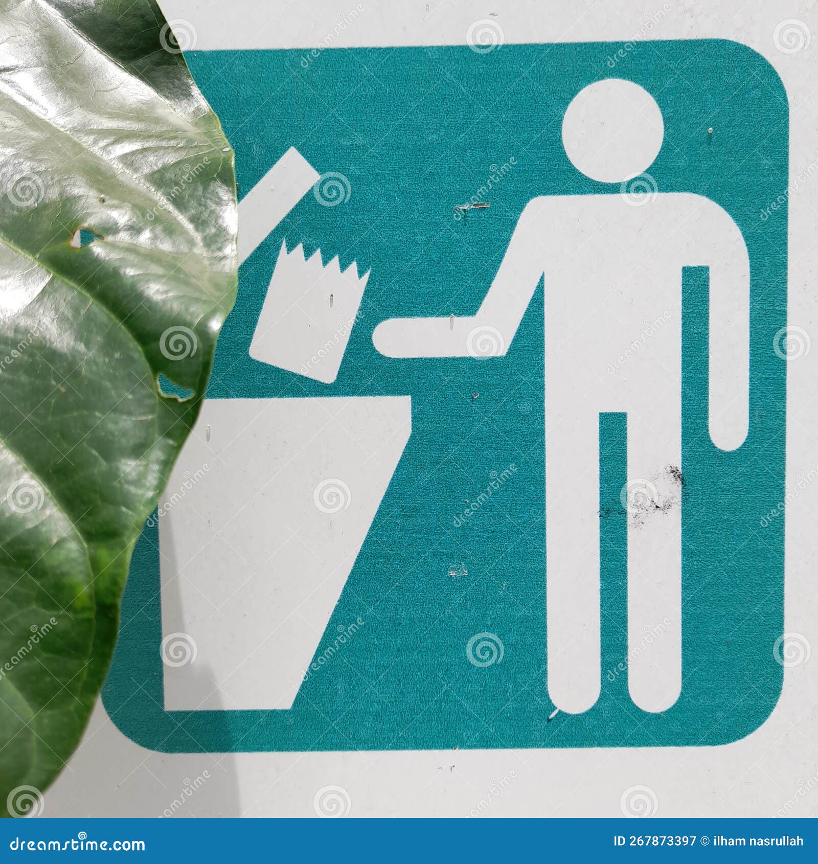 Dispose of Trash Logo Icon in Its Place Stock Image - Image of yellow ...