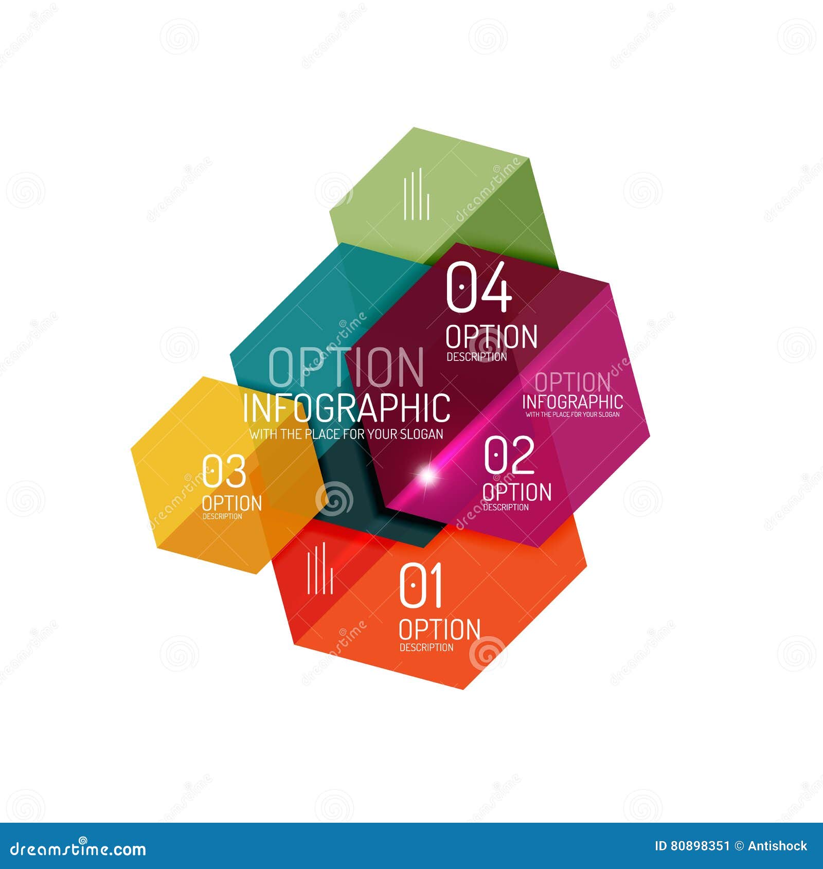 Disposiciones De La Bandera De Infographic Ilustración del Vector ...