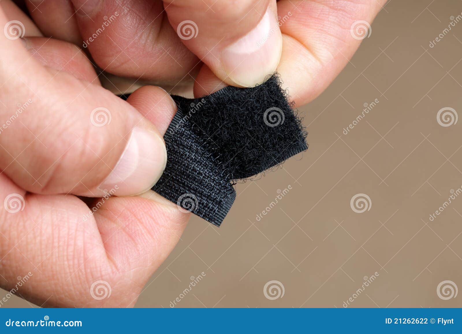 Dispositif De Fixation De Velcro Photo stock - Image du matériau ...