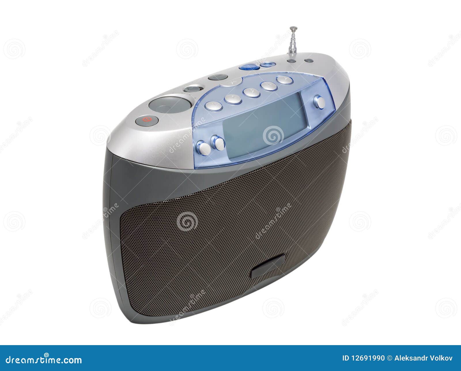 Dispositivo De Radio Moderno Foto de archivo - Imagen de plata, estéreo ...