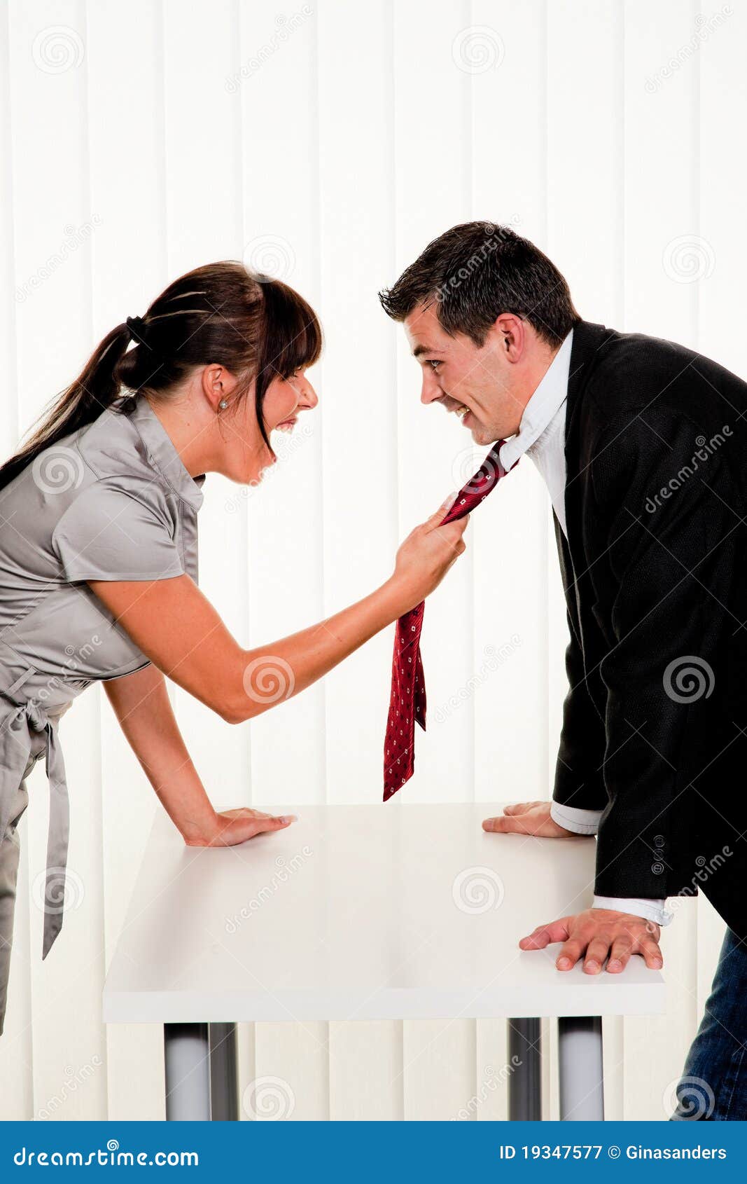 Dispute at the workplace stock image. Image of people - 19347577