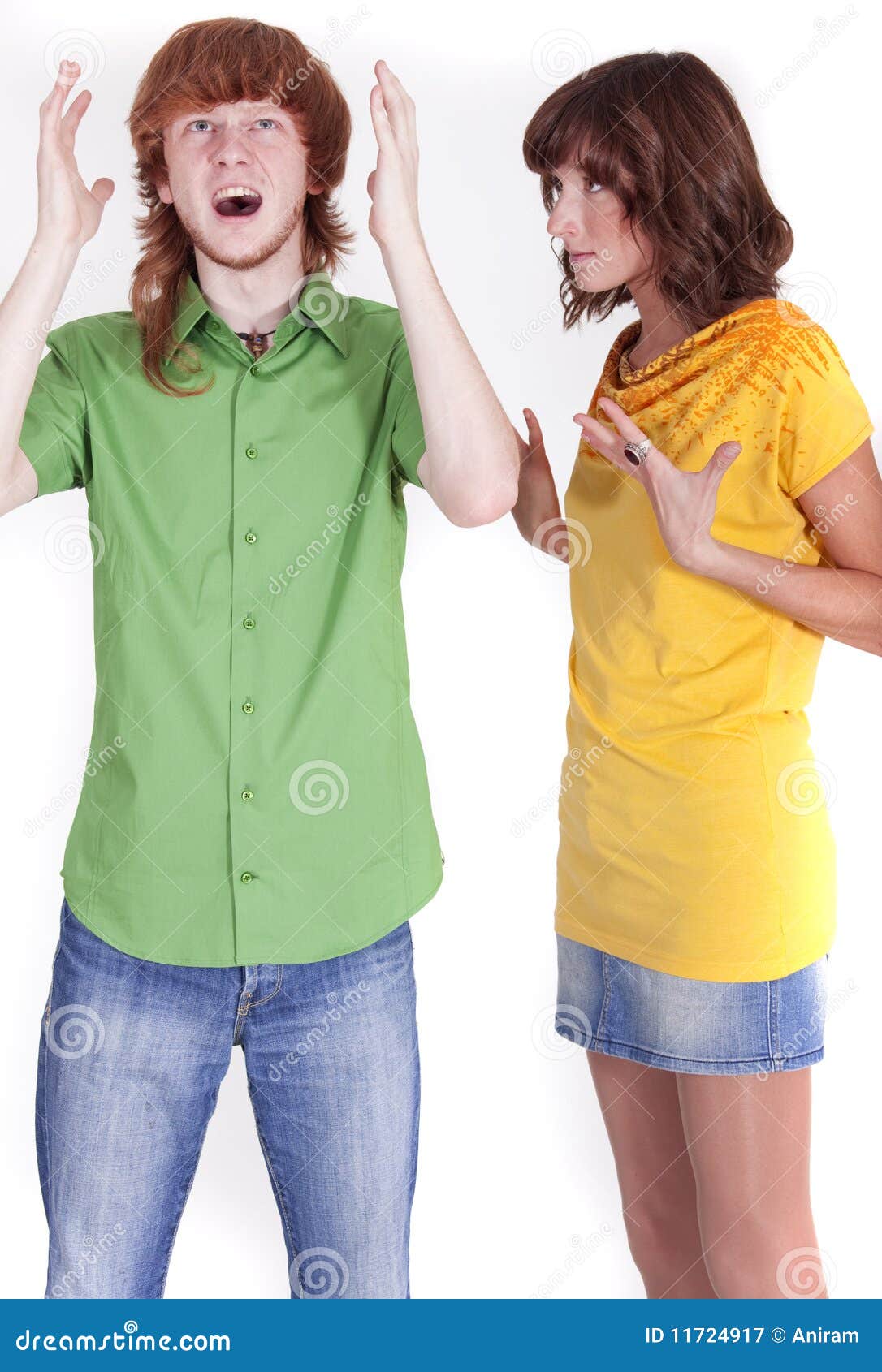 Disputing couple stock image. Image of couple, frustrated - 11724917