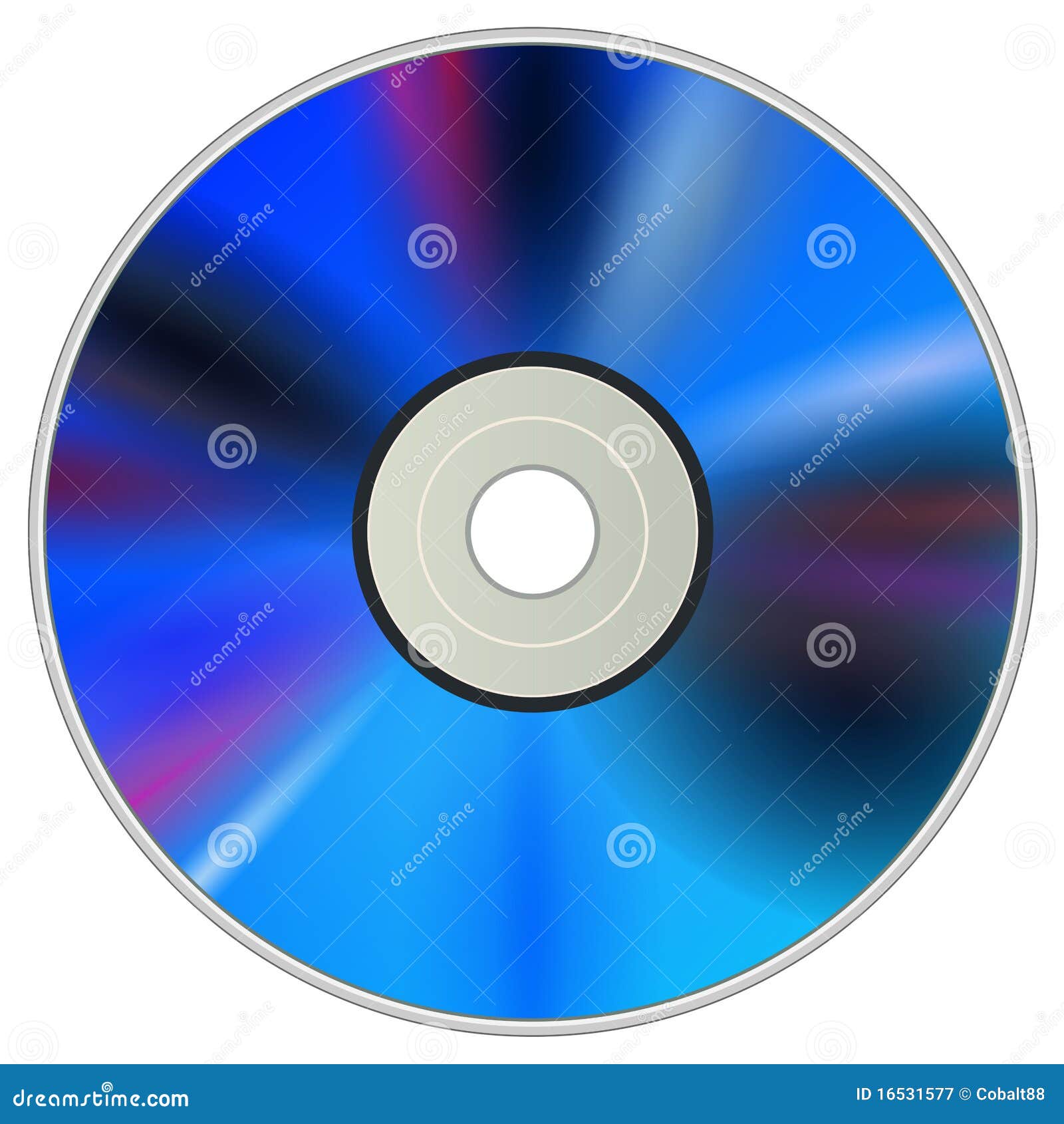 Disque de CD de DVD illustration de vecteur. Illustration of ...