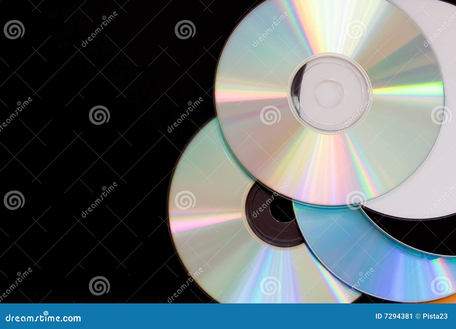 Disque de DVD image stock. Image du abstrait, ordinateur - 7294381