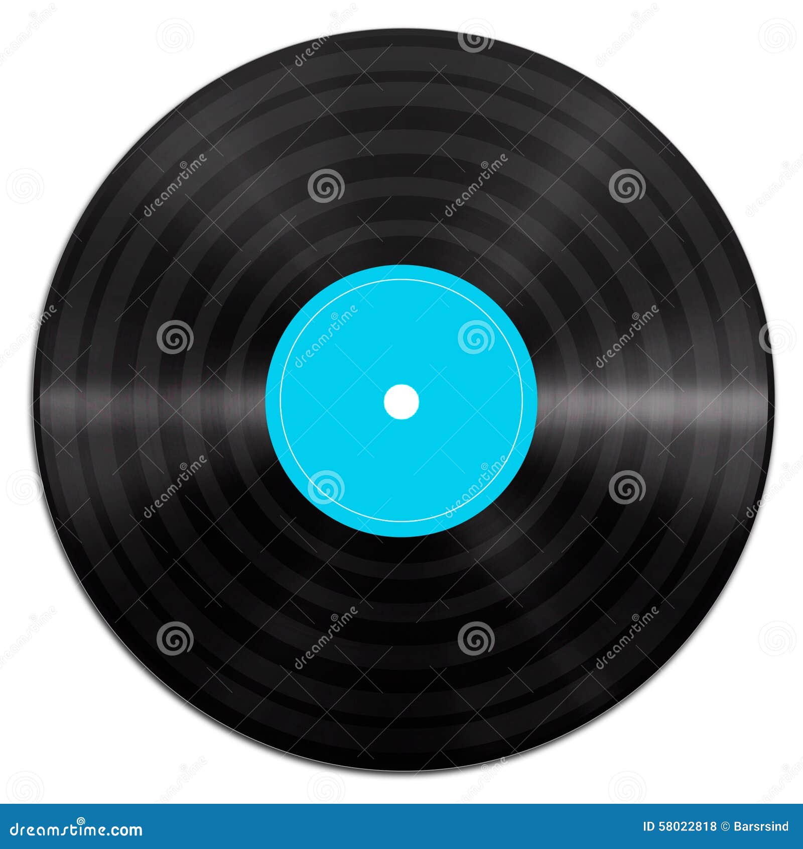 Disque de musical illustration stock. Illustration of chanson - 58022818