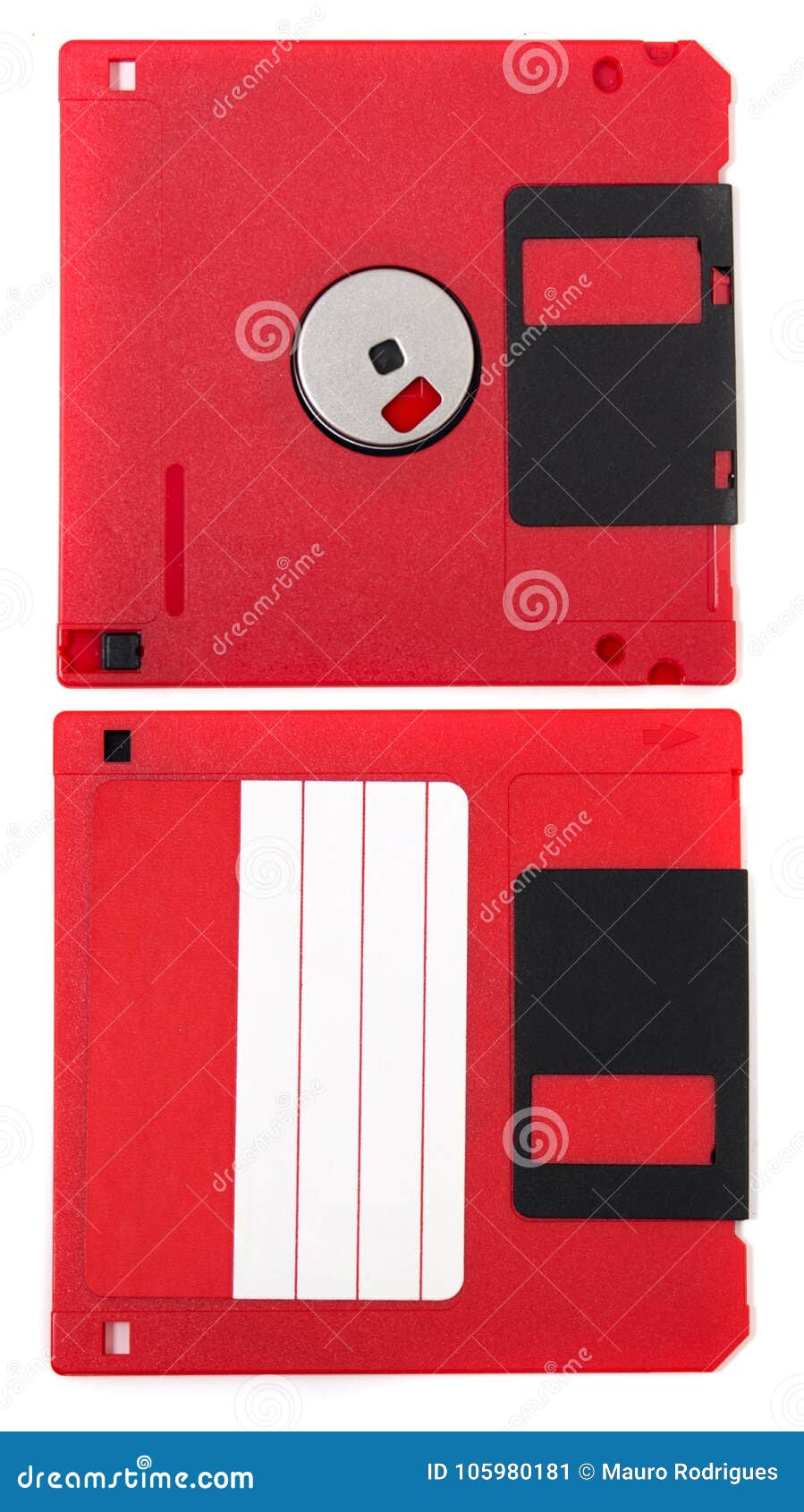 Disquete do computador imagem de stock. Imagem de colorido - 105980181