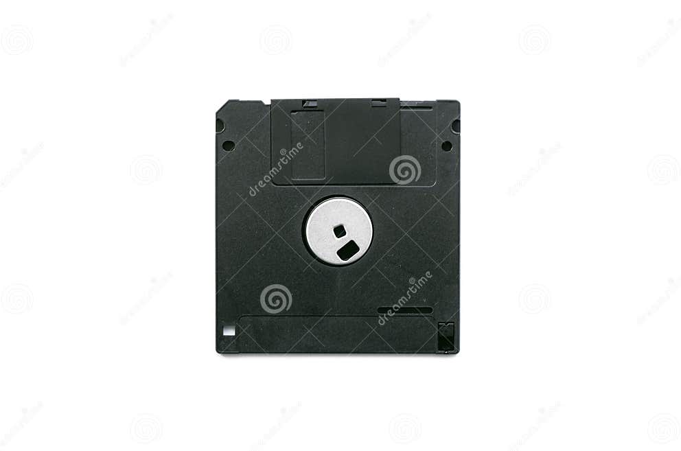 Disquete preta isolada imagem de stock. Imagem de objeto - 112860421
