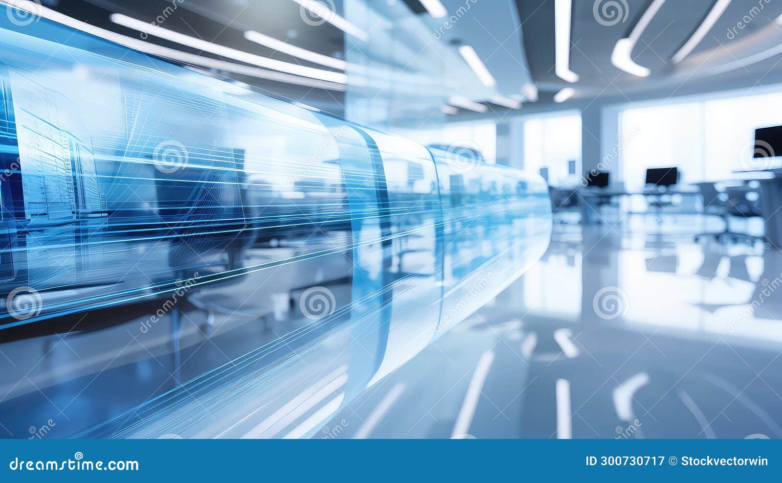 Disruption Blur Technology Business Stock Illustration - Illustration ...