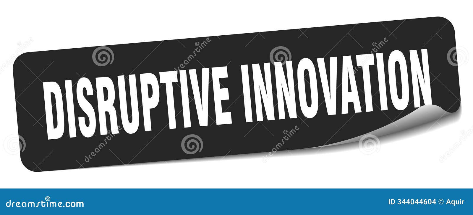 Disruptive Innovation Sticker. Disruptive Innovation Sign On ...