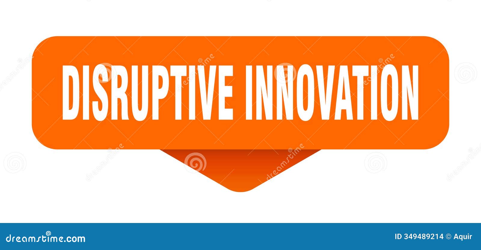 Disruptive Innovation Sticker. Disruptive Innovation Sign On ...