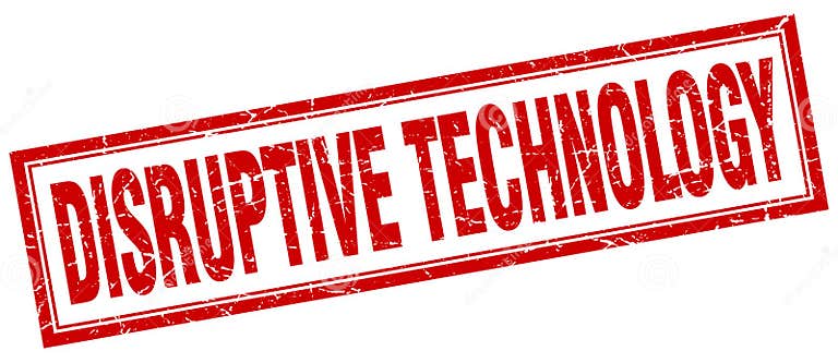 Disruptive Technology Stamp Stock Vector - Illustration of template ...