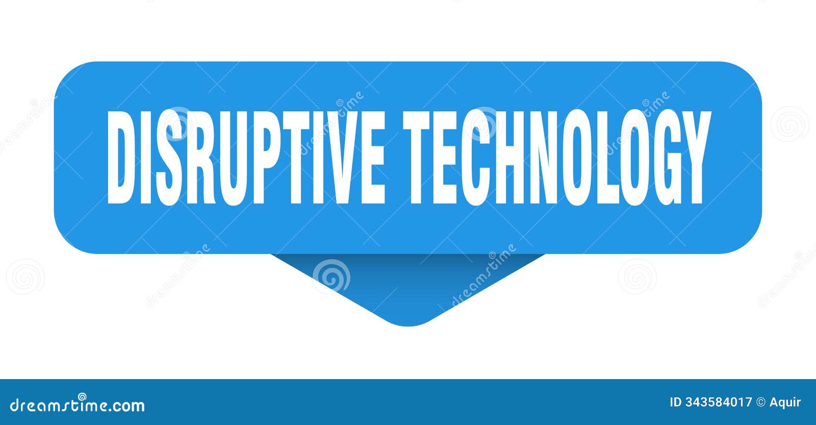Disruptive Technology Stamp. Disruptive Technology Label On Transparent ...