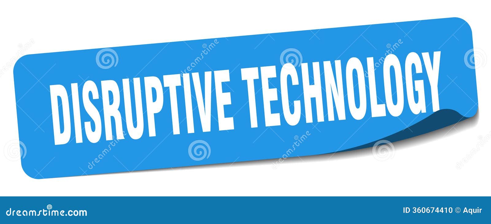 Disruptive Technology Seal. Stamp Vector Illustration | CartoonDealer ...