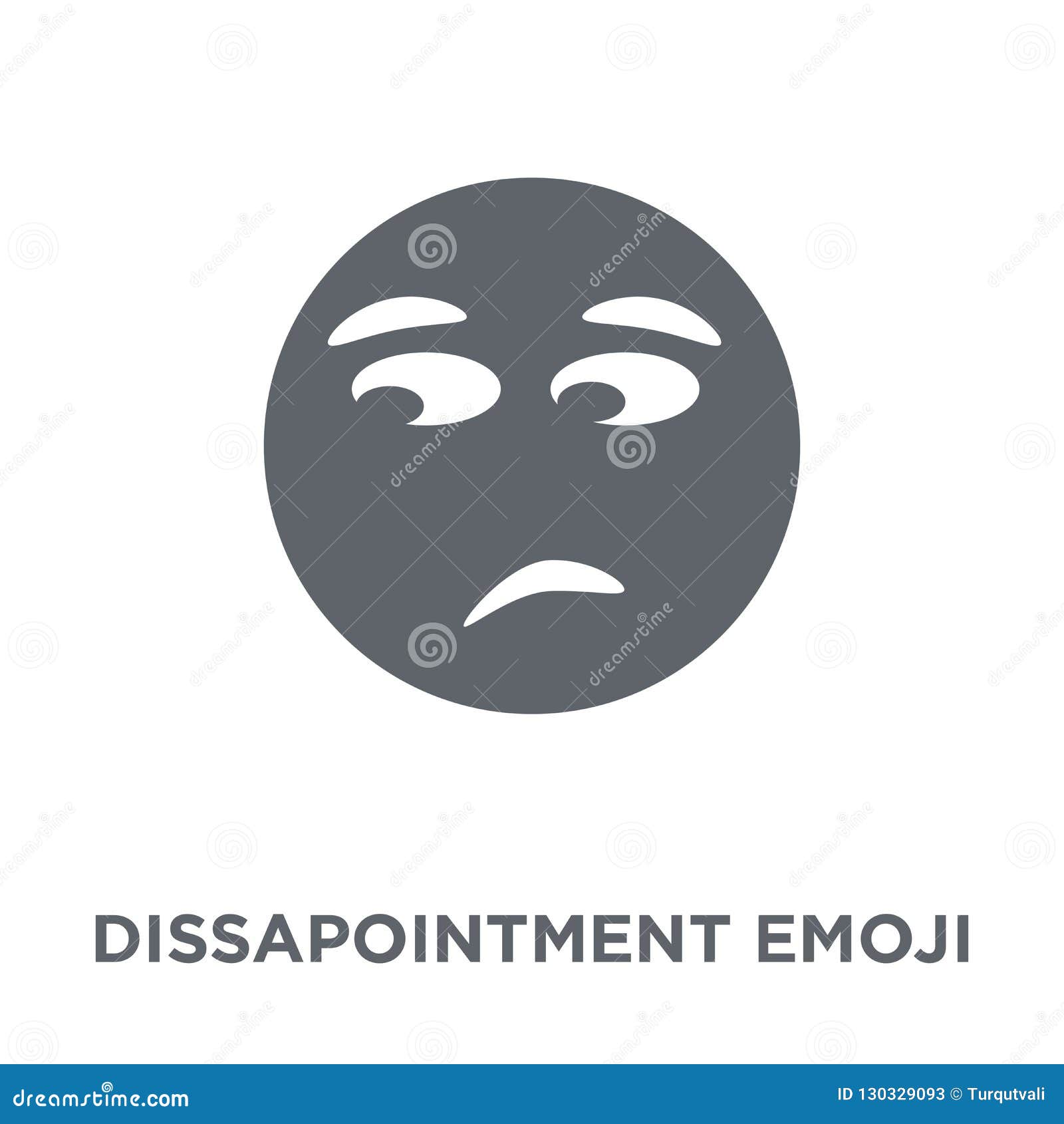 Dissapointment Vector Icon Isolated On Transparent Background, L ...