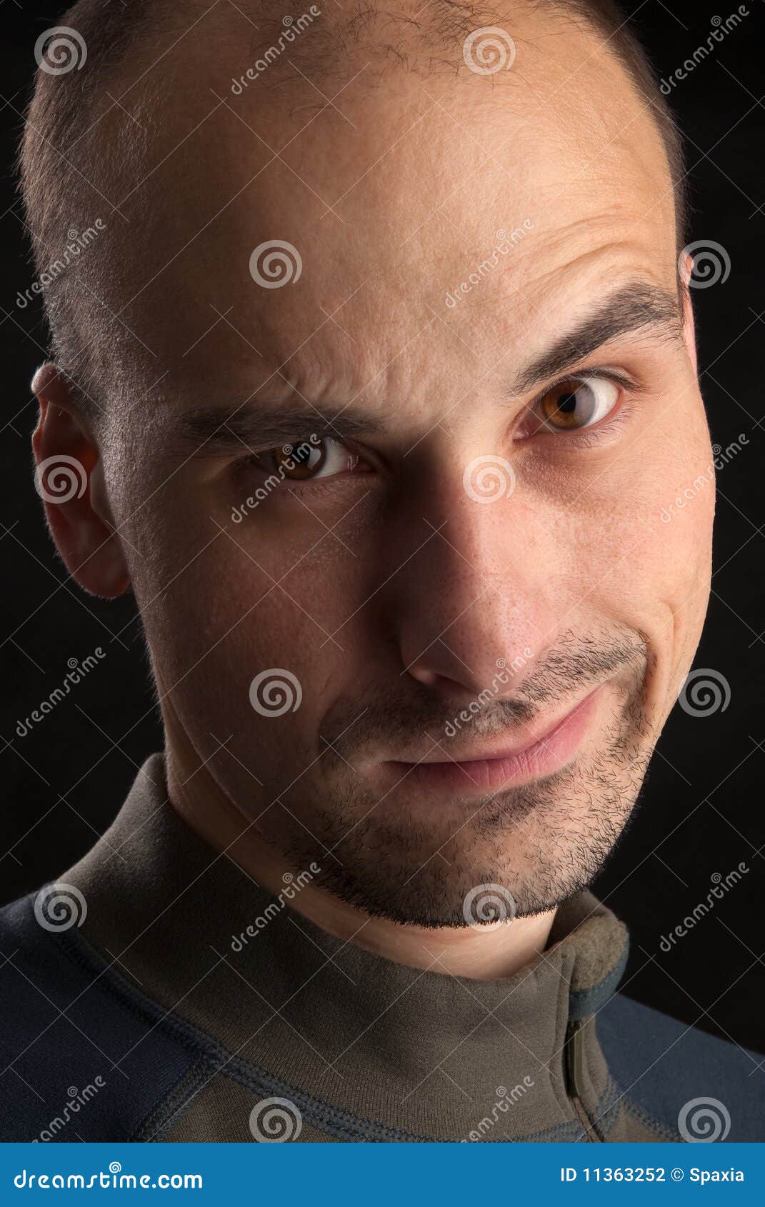Dissatisfied young man stock photo. Image of anger, grouchy - 11363252