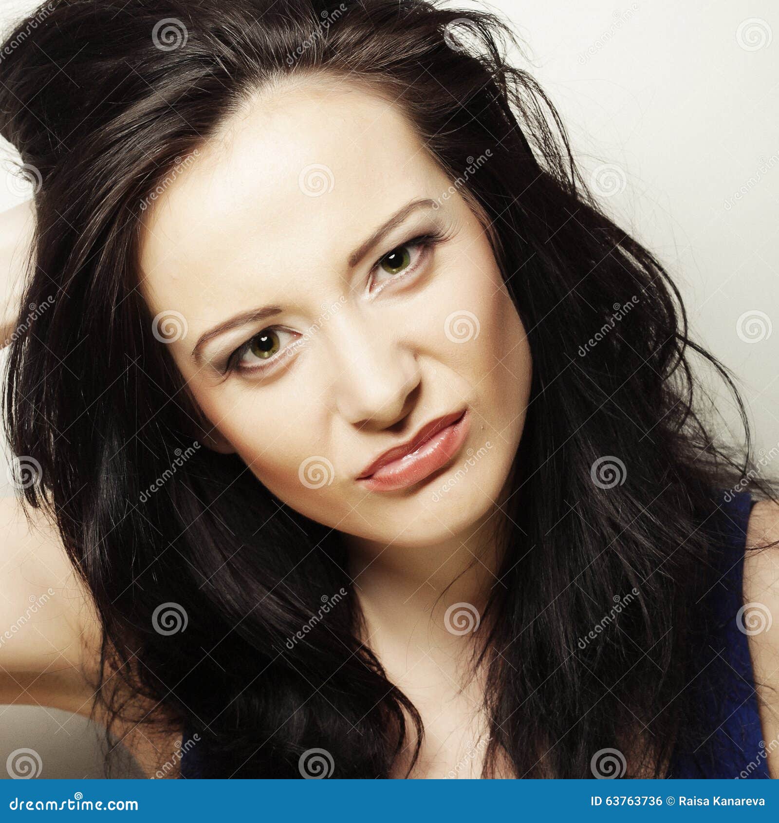 Dissatisfied young woman stock photo. Image of secretary - 63763736