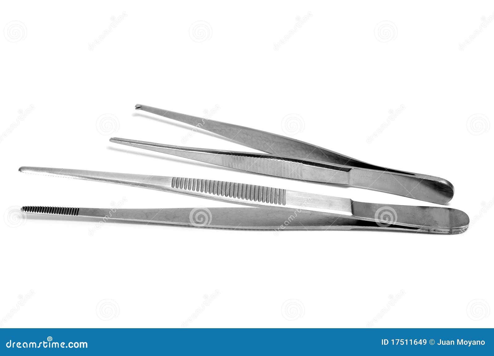 Dissecting forceps stock image. Image of pean, horizontal - 17511649