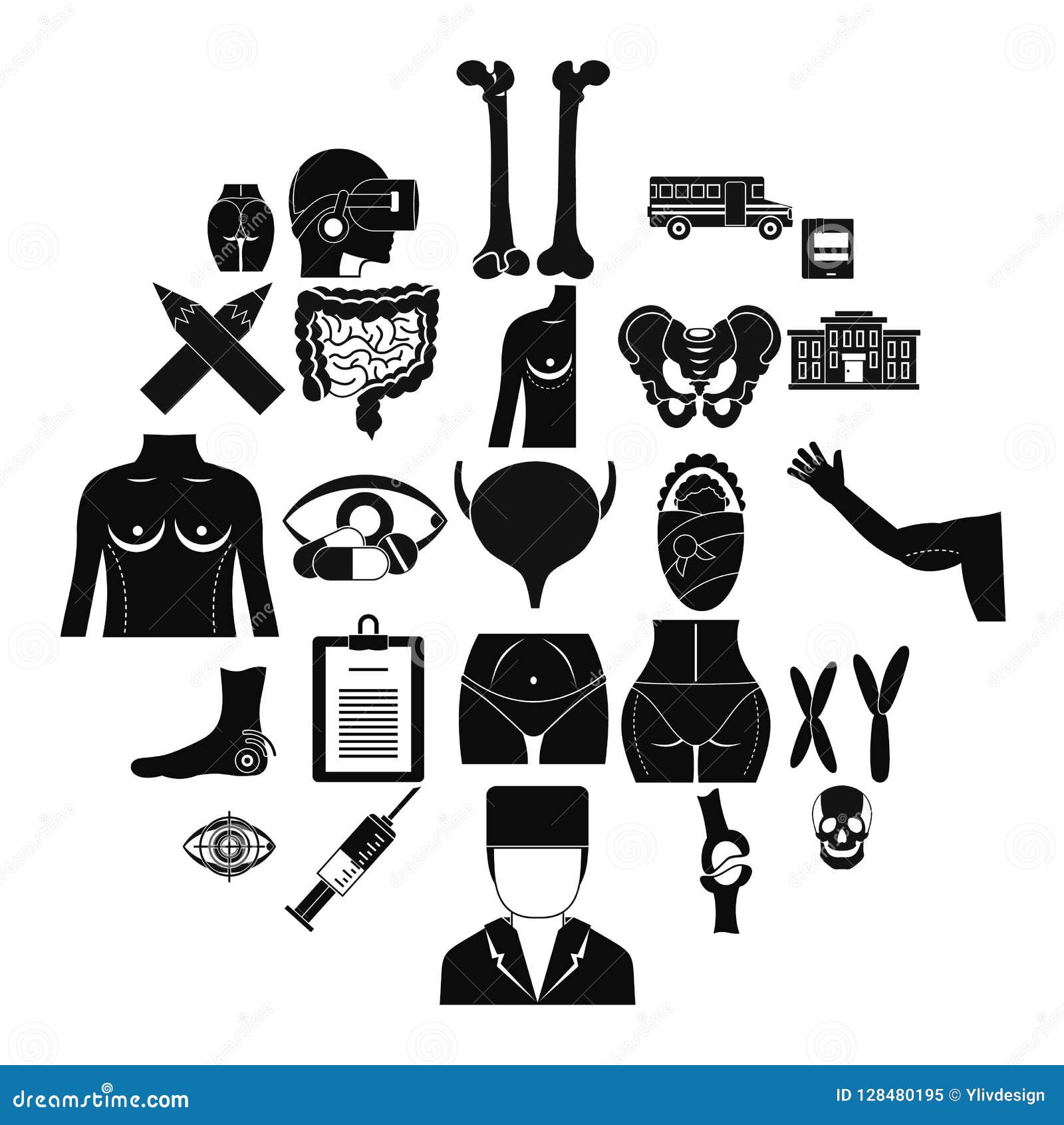 Biology Dissection Lab, Flat Design, Top View, Experiential Learning ...