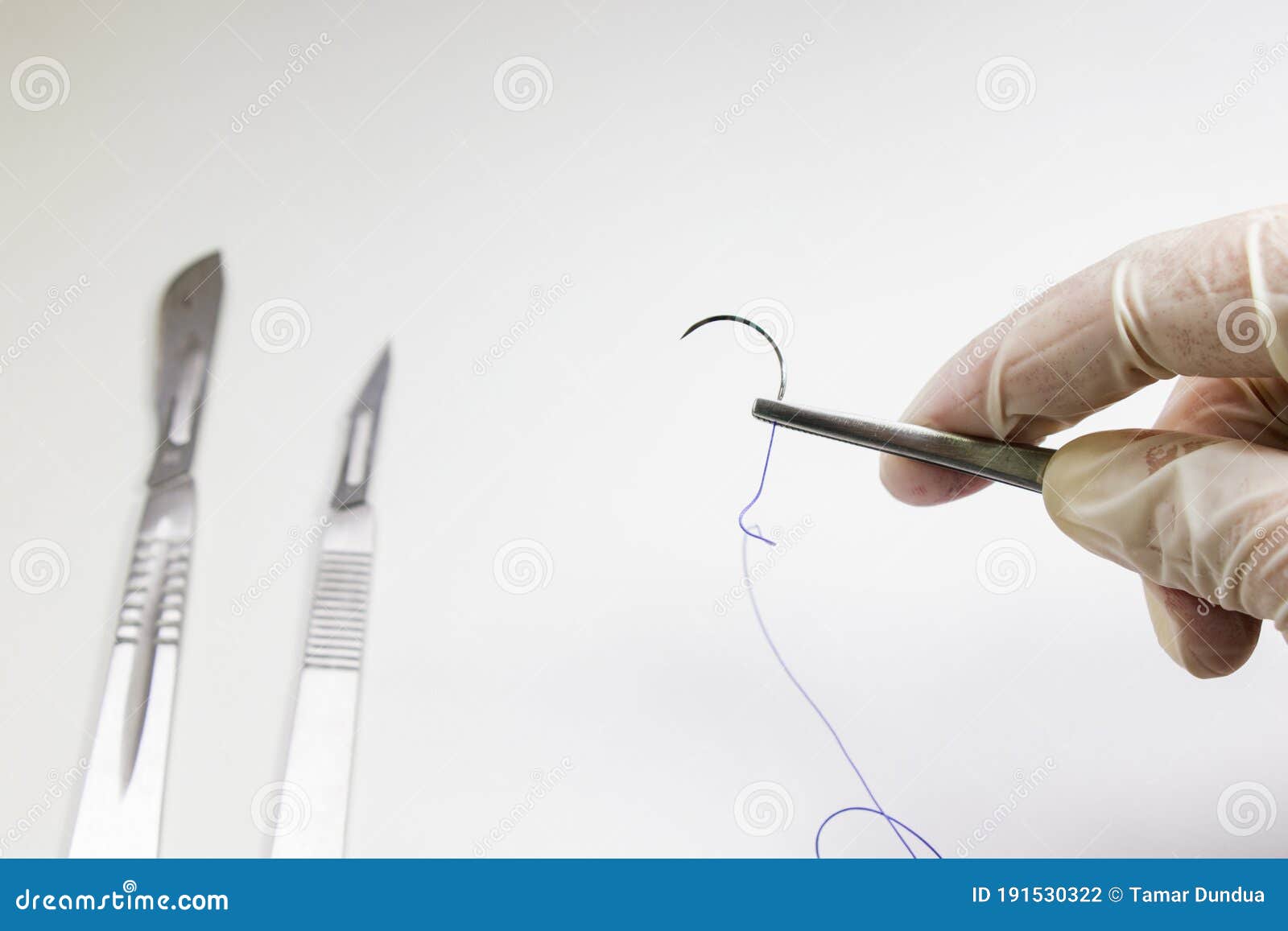 Dissection Kit - Absorbable Suture, Polyglycolic Acid. Surgery ...