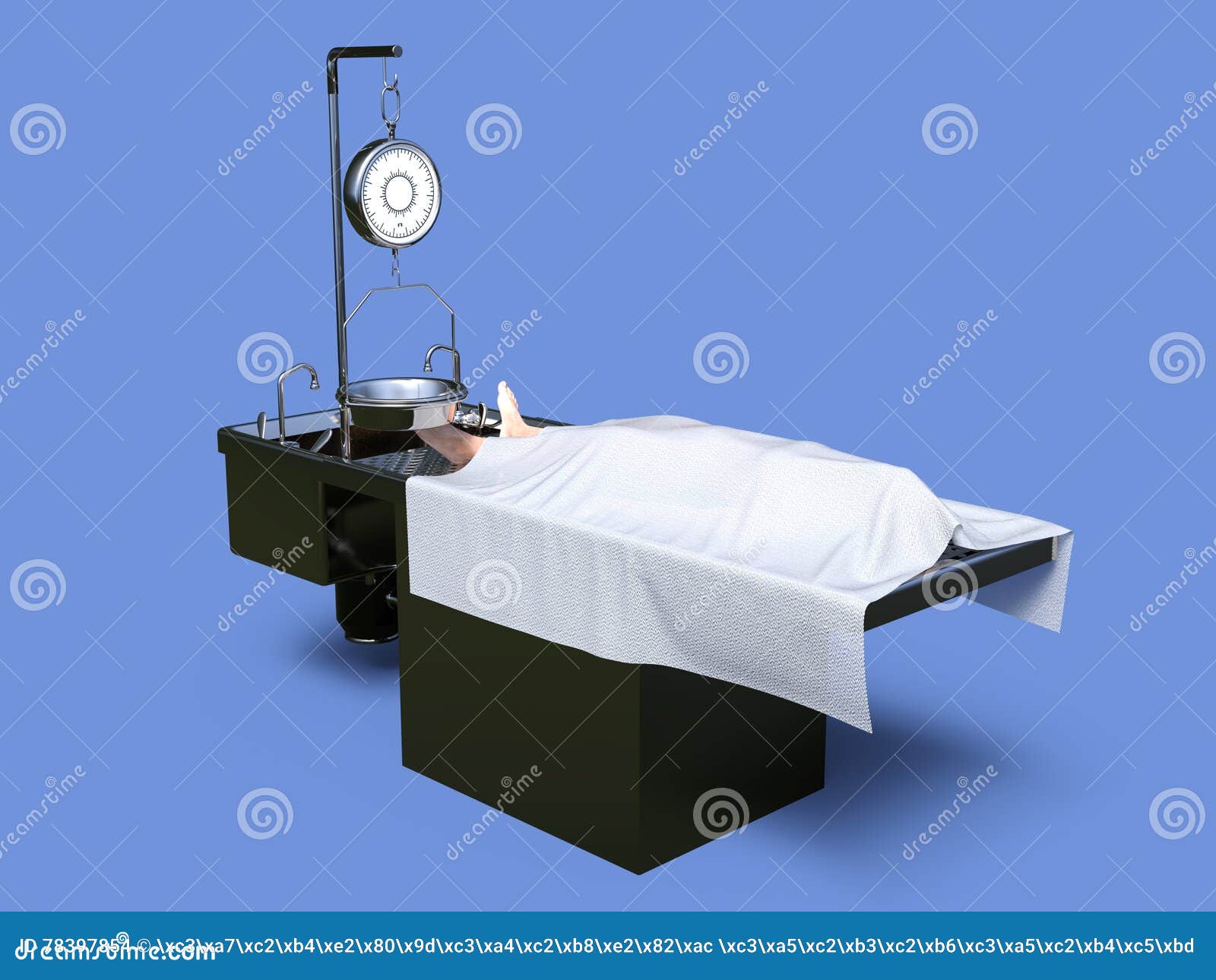 Dissection stand stock photo. Image of morgue, autopsy - 78397854