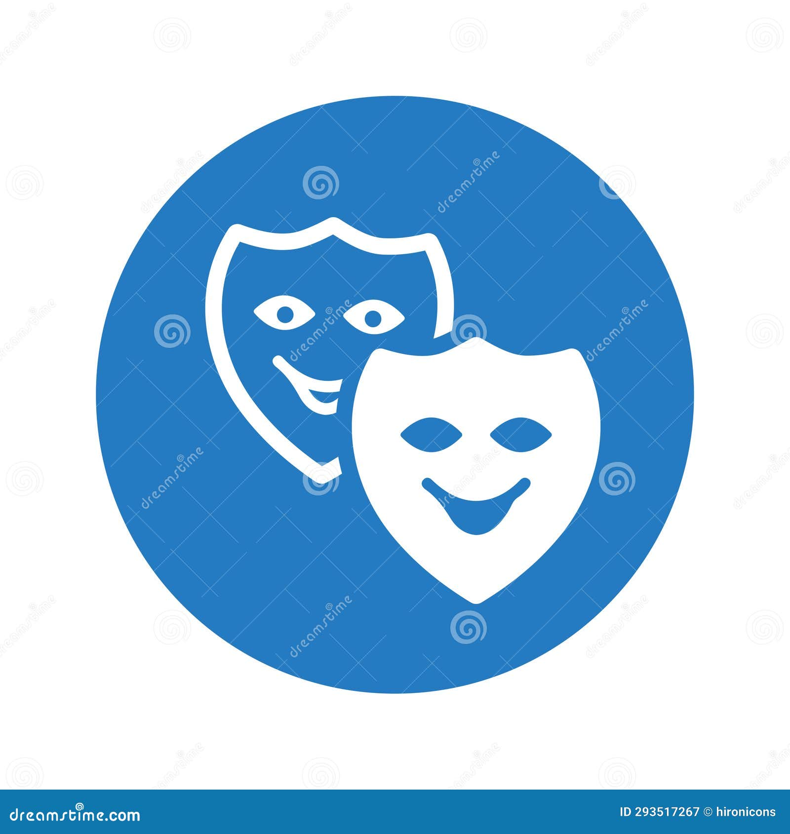 Dissemble, Playact, Pretend Icon Cartoon Vector | CartoonDealer.com ...