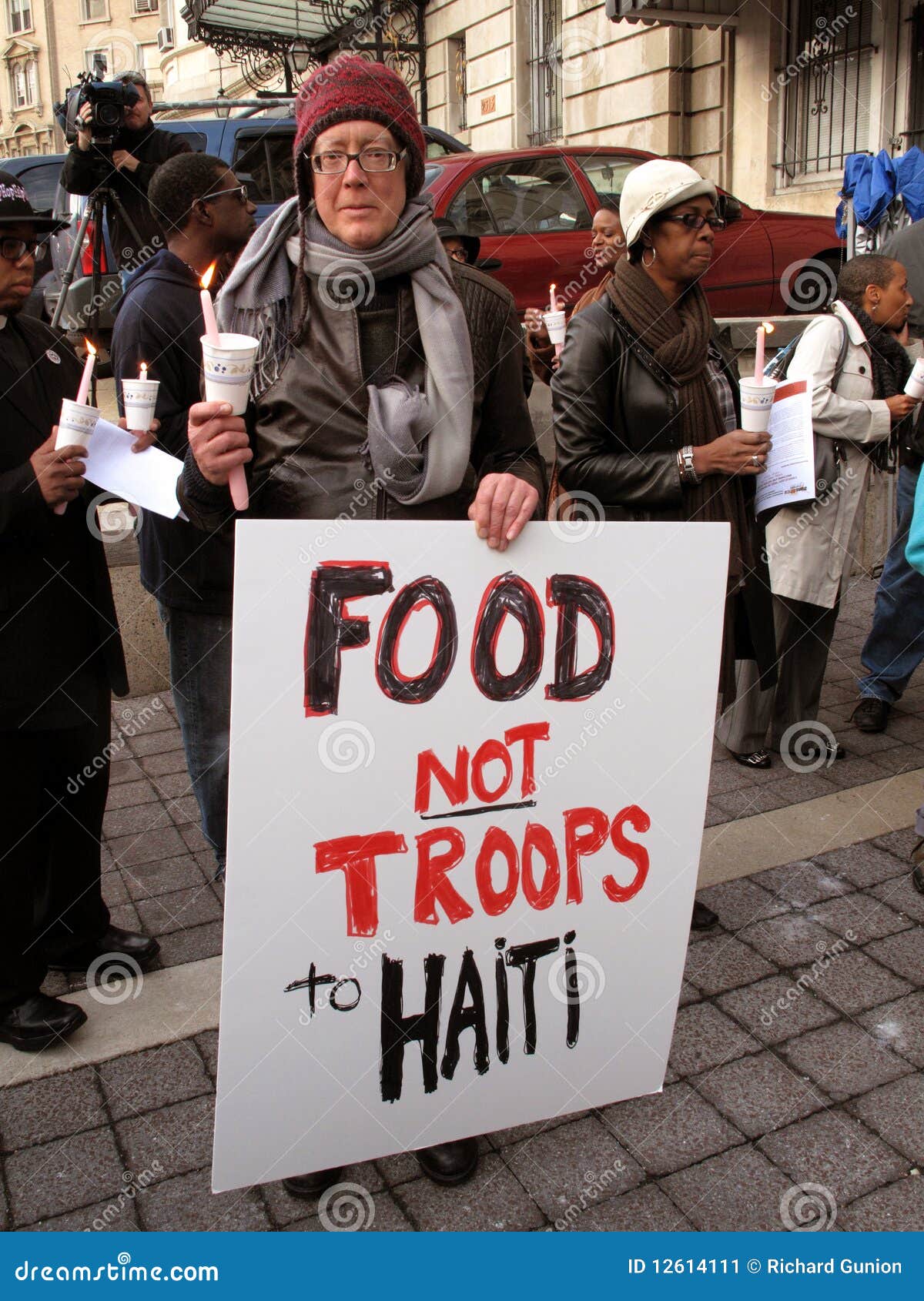 Dissenting View at the Embassy Editorial Photo - Image of washington ...