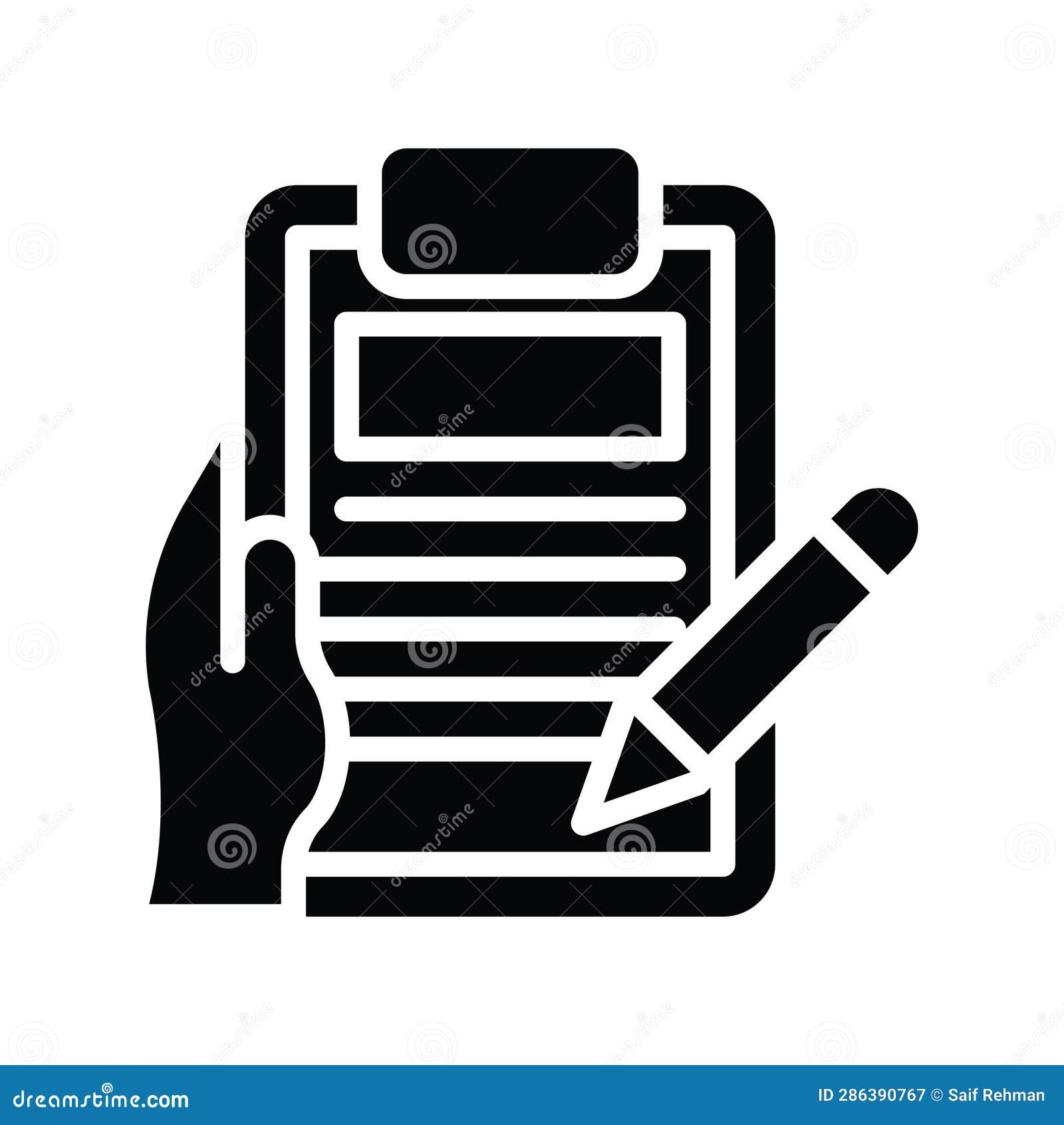 Dissertation Vector Solid Icon Style Illustration. EPS 10 File Stock ...