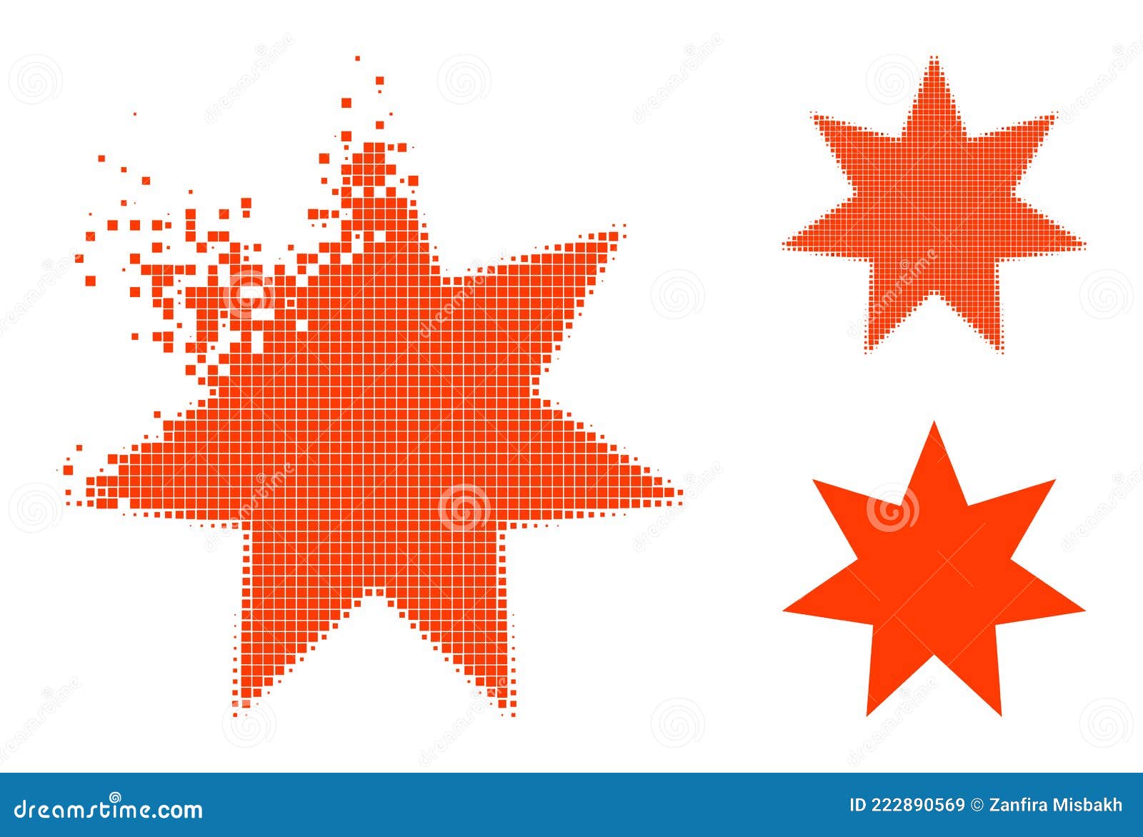 Star Dissolve Vector. Dust And Sand Wind Flow | CartoonDealer.com ...