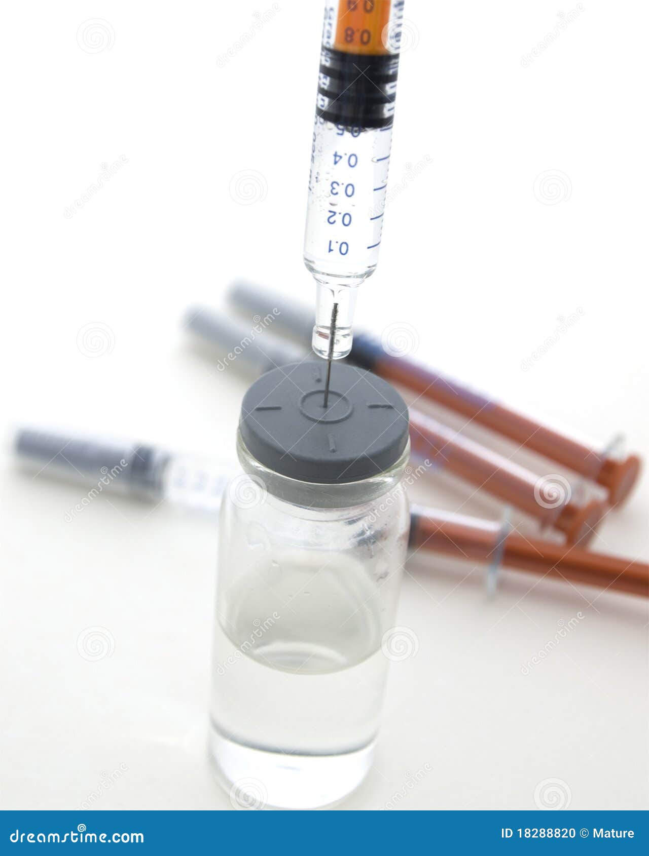 Dissolution of drug stock photo. Image of bottle, small - 18288820