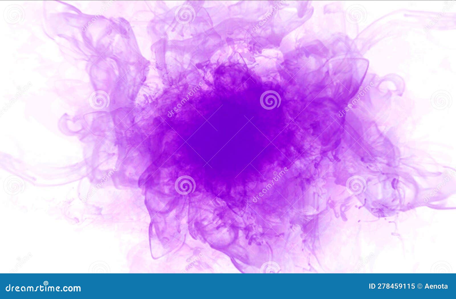 Dissolution Of Fuchsine Ink Drop Royalty-Free Stock Photo ...