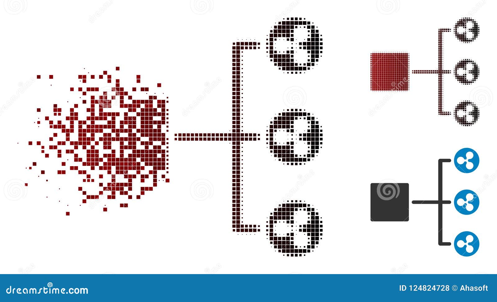 Dissolved Dot Halftone Ripple Structure Diagram Icon Stock Vector ... Dissolved Dot Halftone Ripple Structure Diagram Icon Stock Vector ...