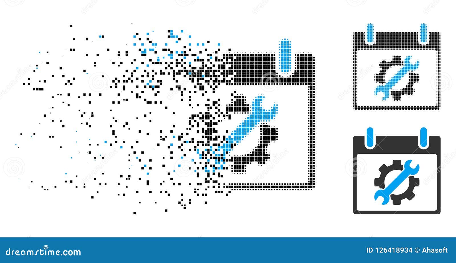 Dissolved Dotted Halftone Oak Acorn Icon Cartoon Vector | CartoonDealer ...