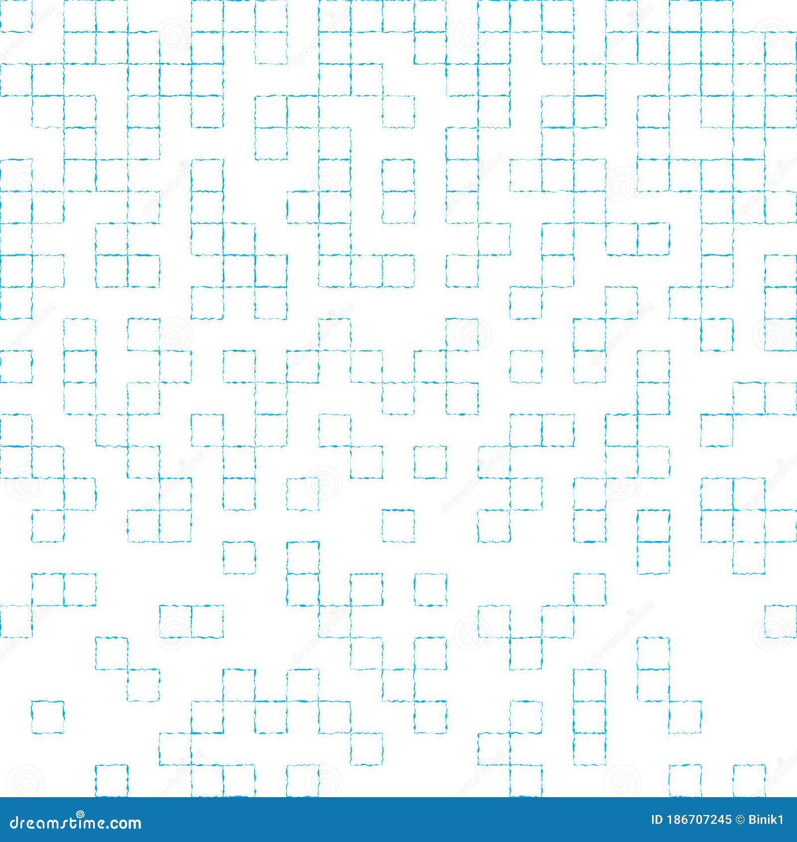 Dissolved Math Paper Squares Seamless Vector Stock Vector ...