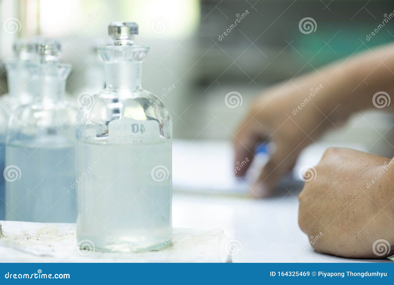 Dissolved OxygenOD,BOD and Alkalinity in Laboratory. Stock Image ...