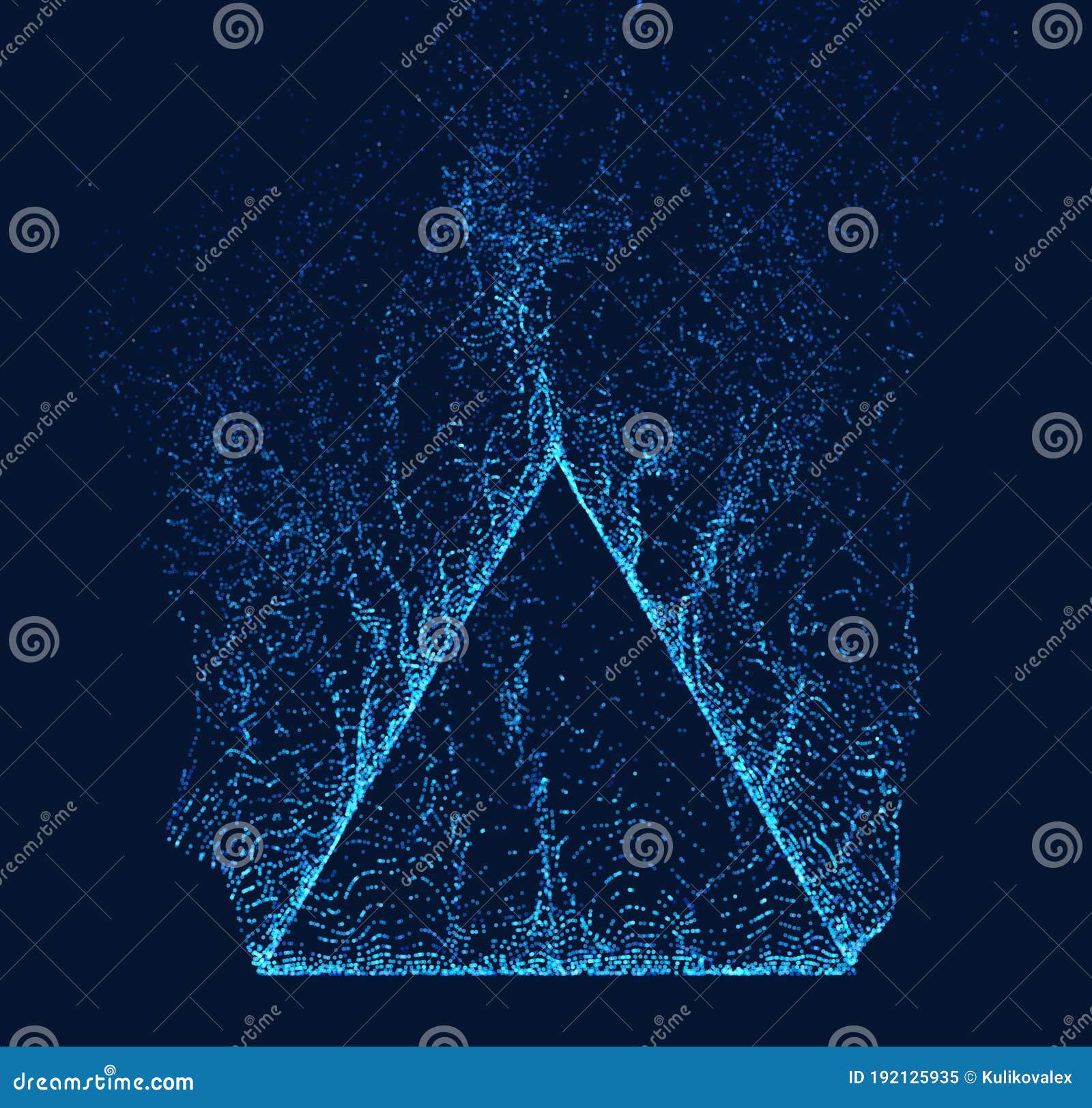 Explosion Of Pyramid Royalty-Free Stock Photo | CartoonDealer.com #18749685