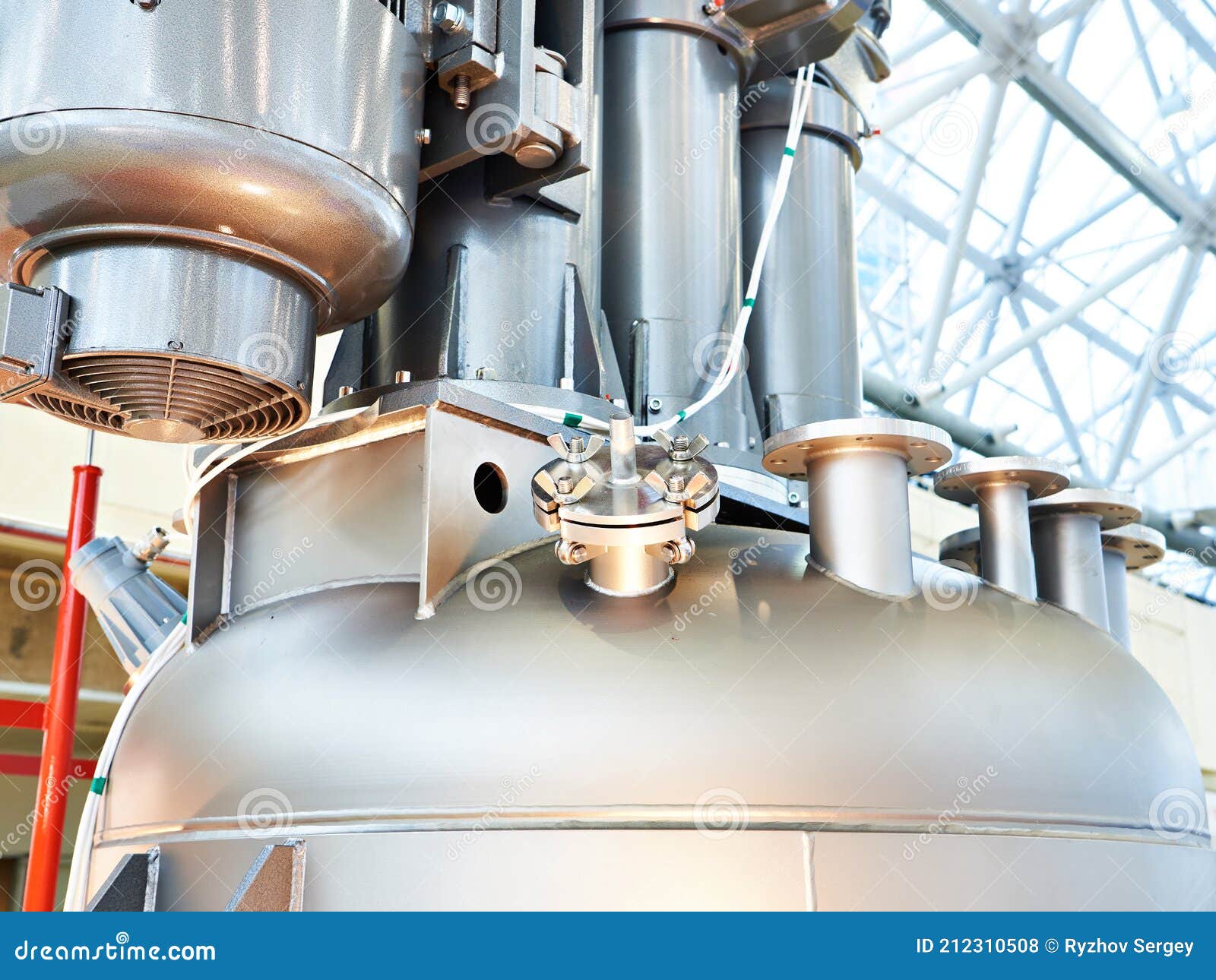 Dissolver Industrial Installation Stock Photo - Image of mechanism ...