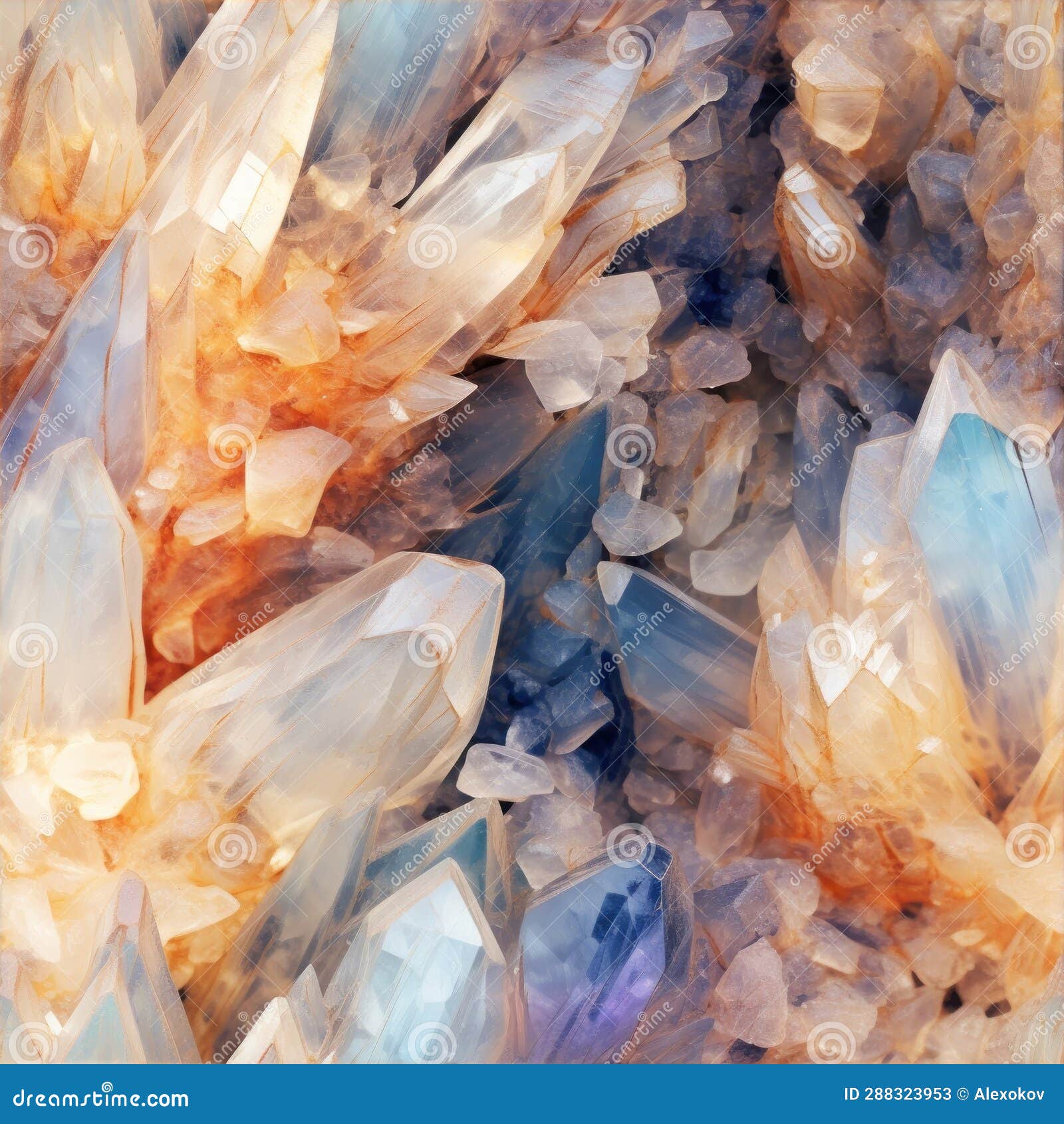 Dissolving Crystal Cascade: Marble Rock Texture AI Generated Stock ...