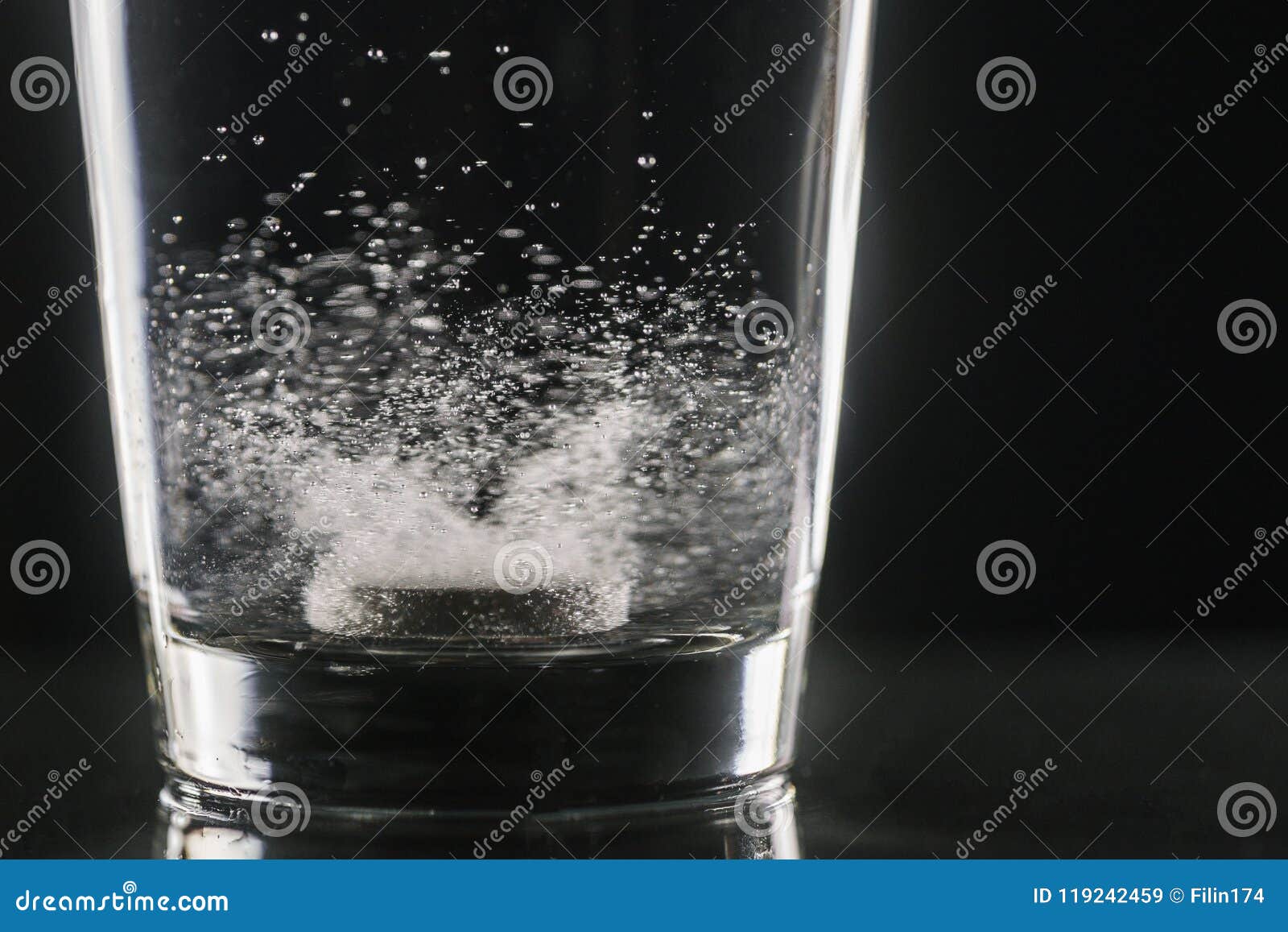 Dissolving Effervescent Tablets Royalty-Free Stock Photography ...