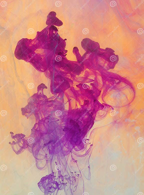 Dissolving paint abstract stock photo. Image of paints - 5693210