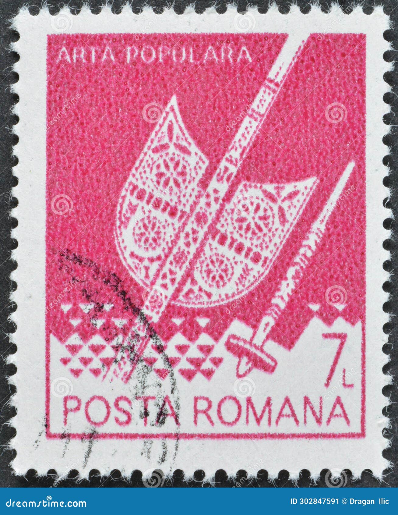 Distaff and Spindle, Transylvania, Folk Art Editorial Photo - Image of ...