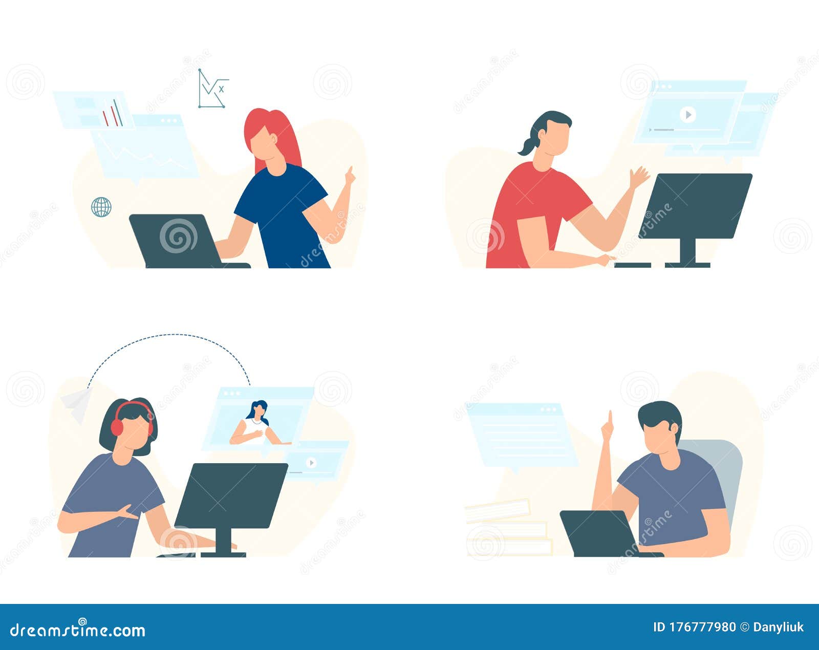 Technology Student Stock Illustrations – 82,245 Technology Student ...