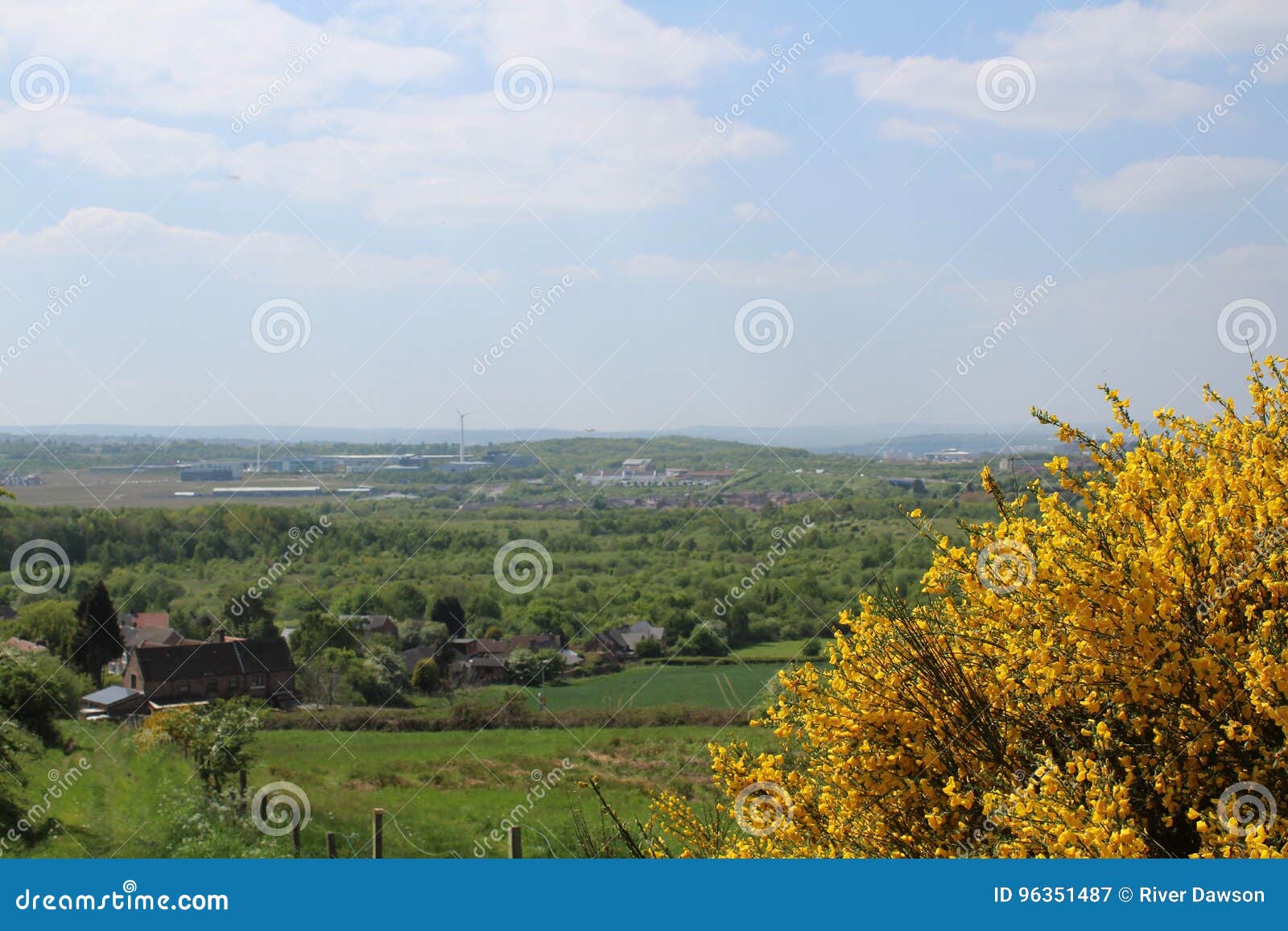 Distance Landscape Treeton stock image. Image of distance - 96351487