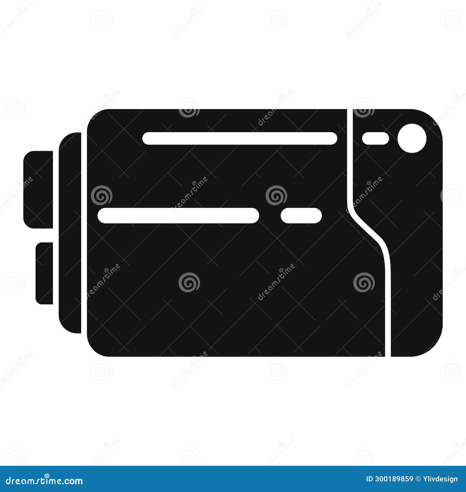 Distance Laser Meter Icon Simple Vector. Instrument Scanner Housing ...