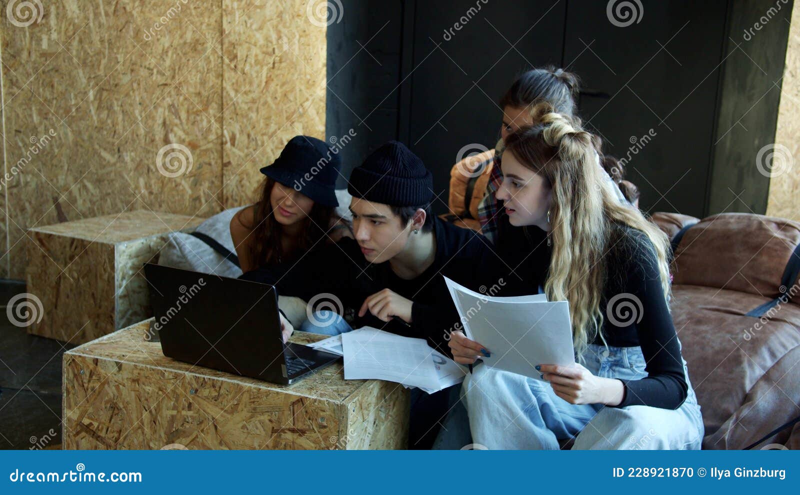 Distance Learning for the Group of Students by Online Education Stock ...