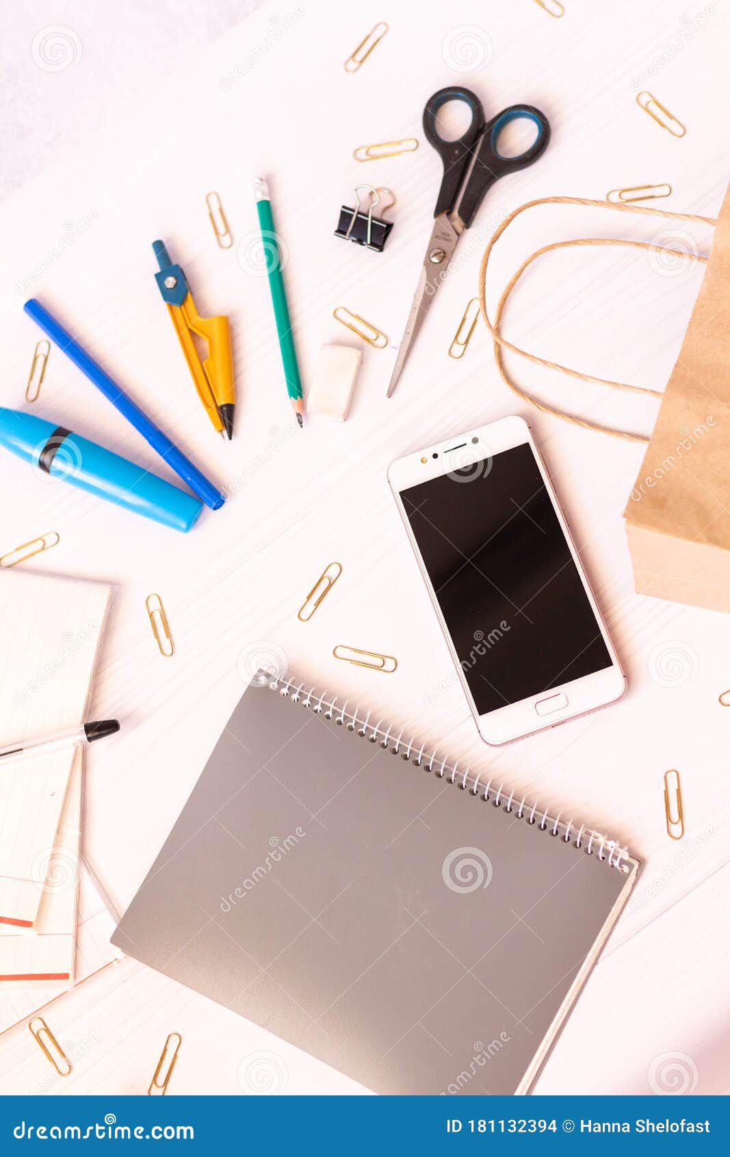 Distance Learning Layout, Interactive Learning Stock Photo - Image of ...