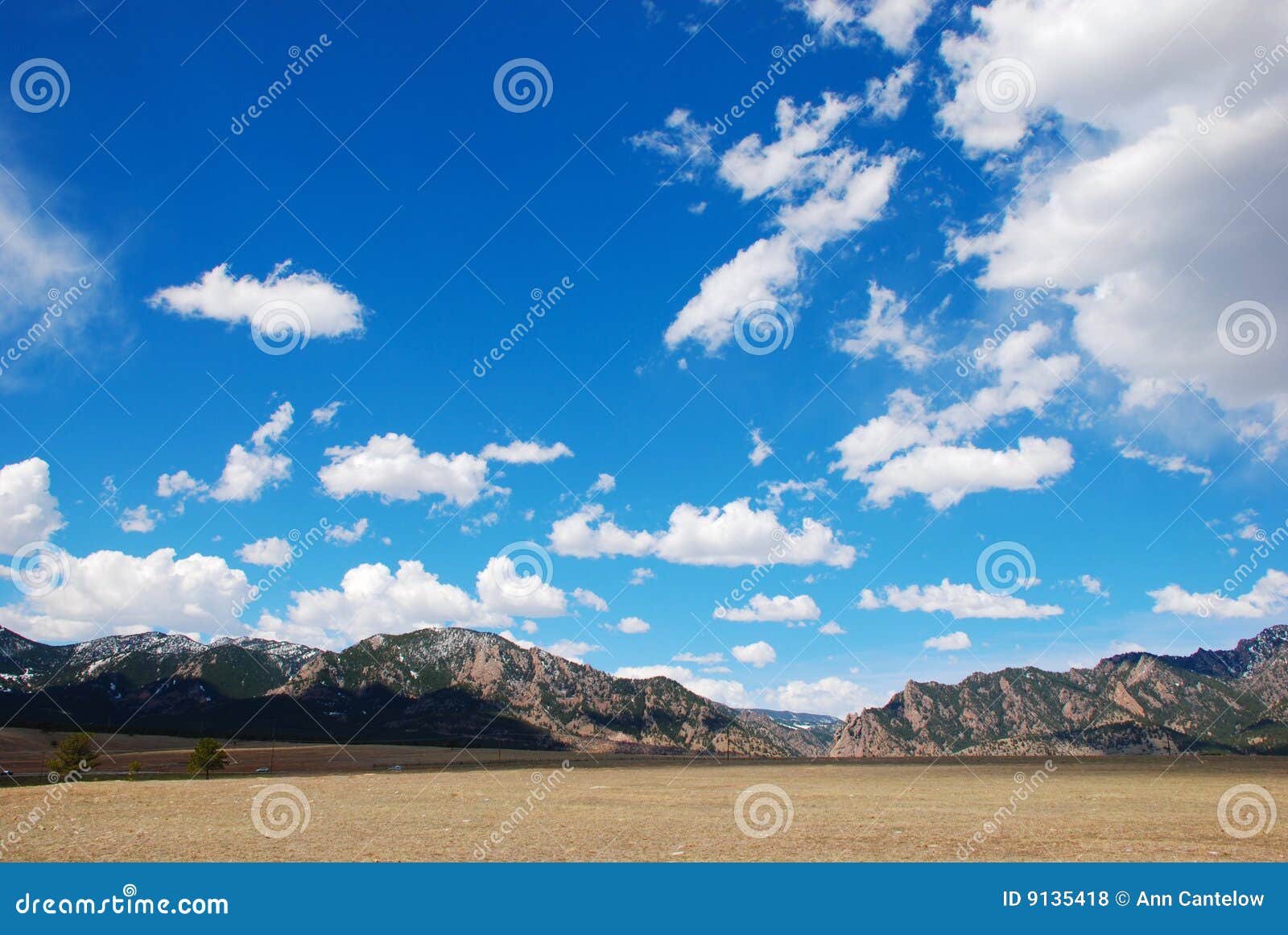 Distant Mountain Range stock photo. Image of edge, range - 9135418