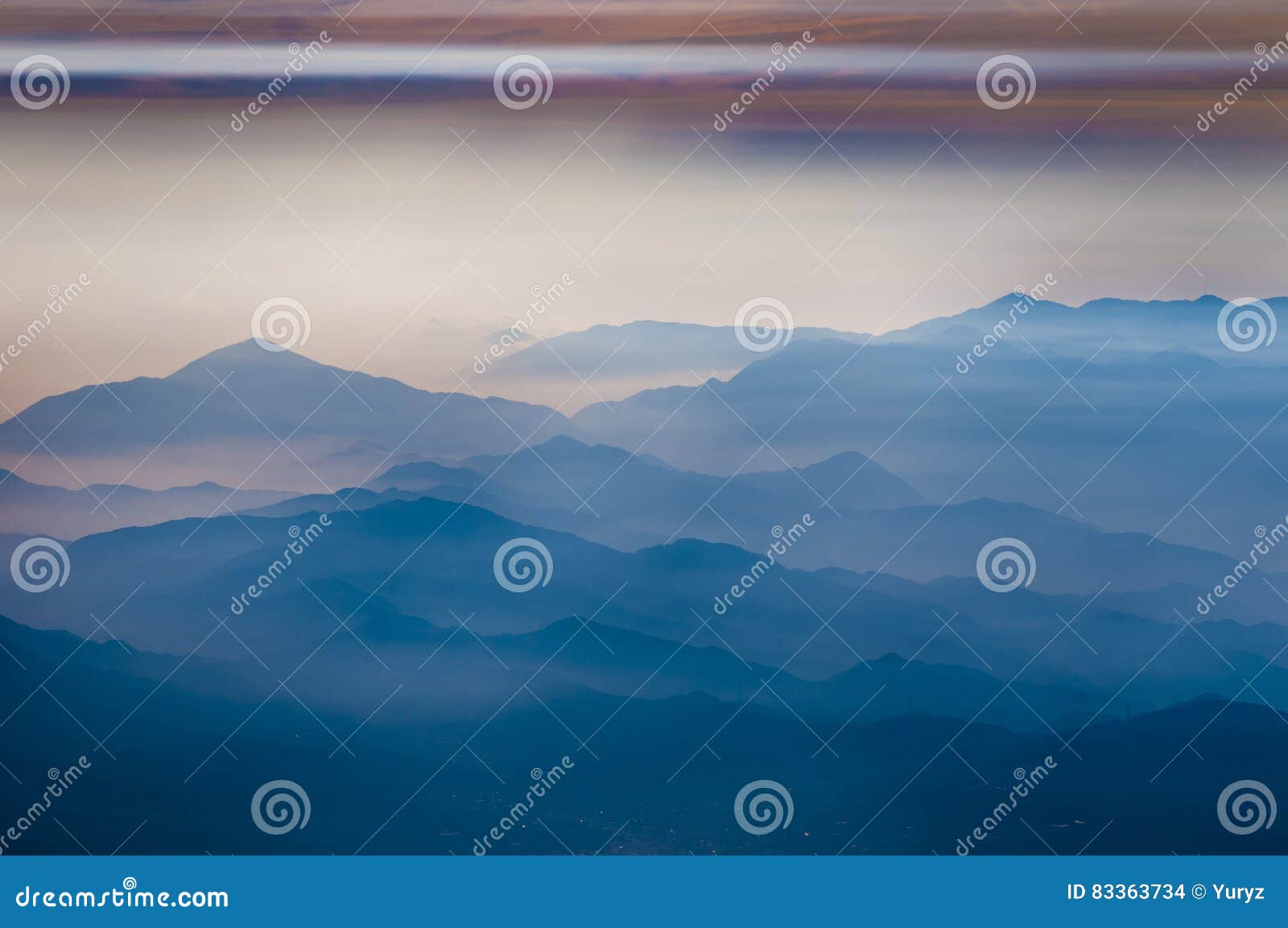 Distant mountains view stock photo. Image of alps, minami - 83363734