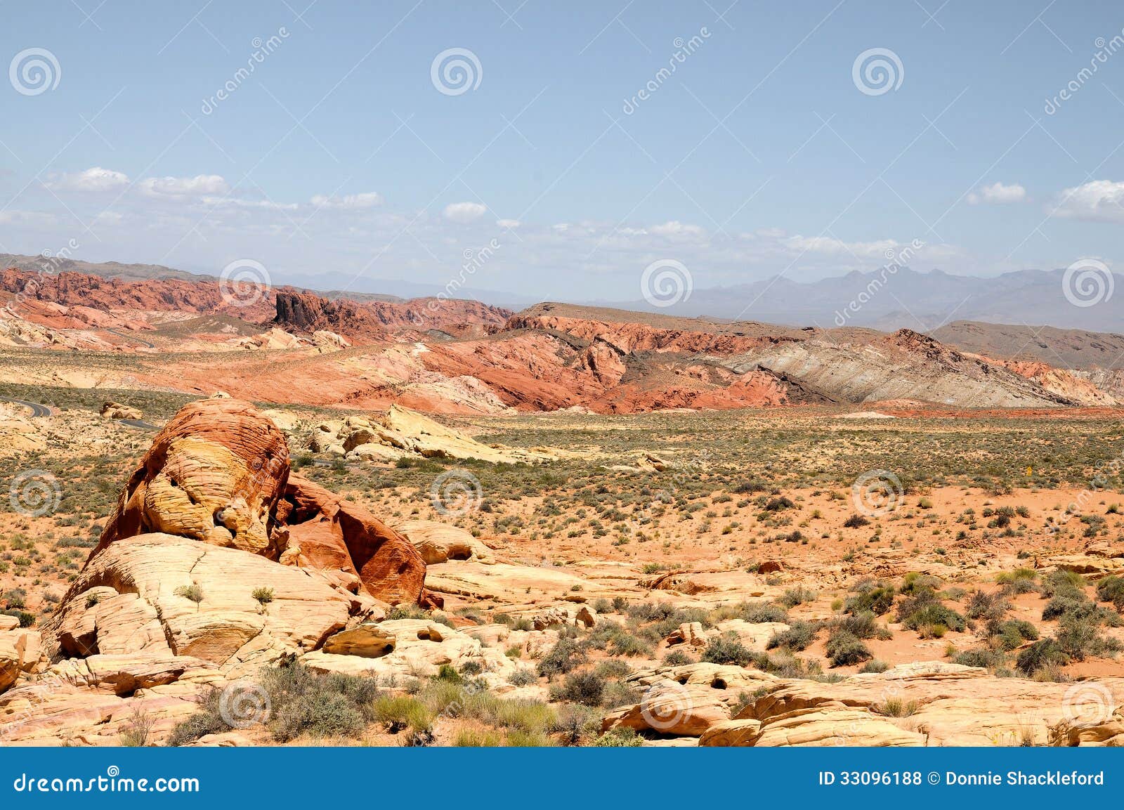 Distant Mountains stock photo. Image of rock, sandstone - 33096188